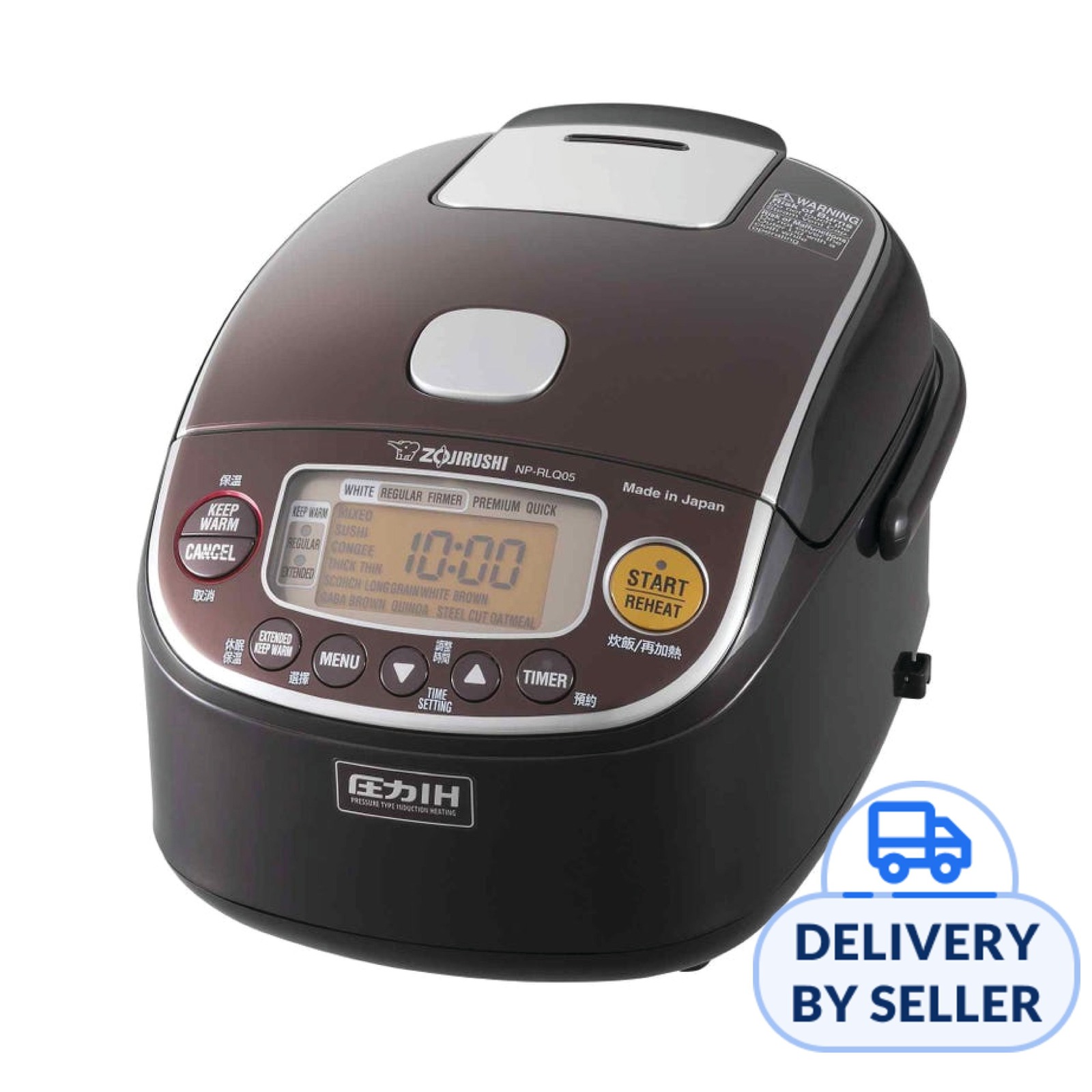 Zojirushi 0.5L Mini IH Pressure Rice Cooker & Warmer NP-RLQ05 | NTUC ...
