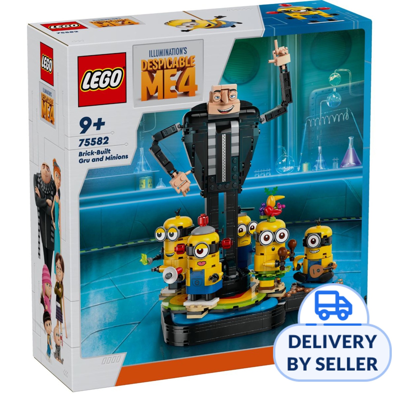 LEGO 75582 Despicable Me Brick Built Gru and Minions | NTUC FairPrice