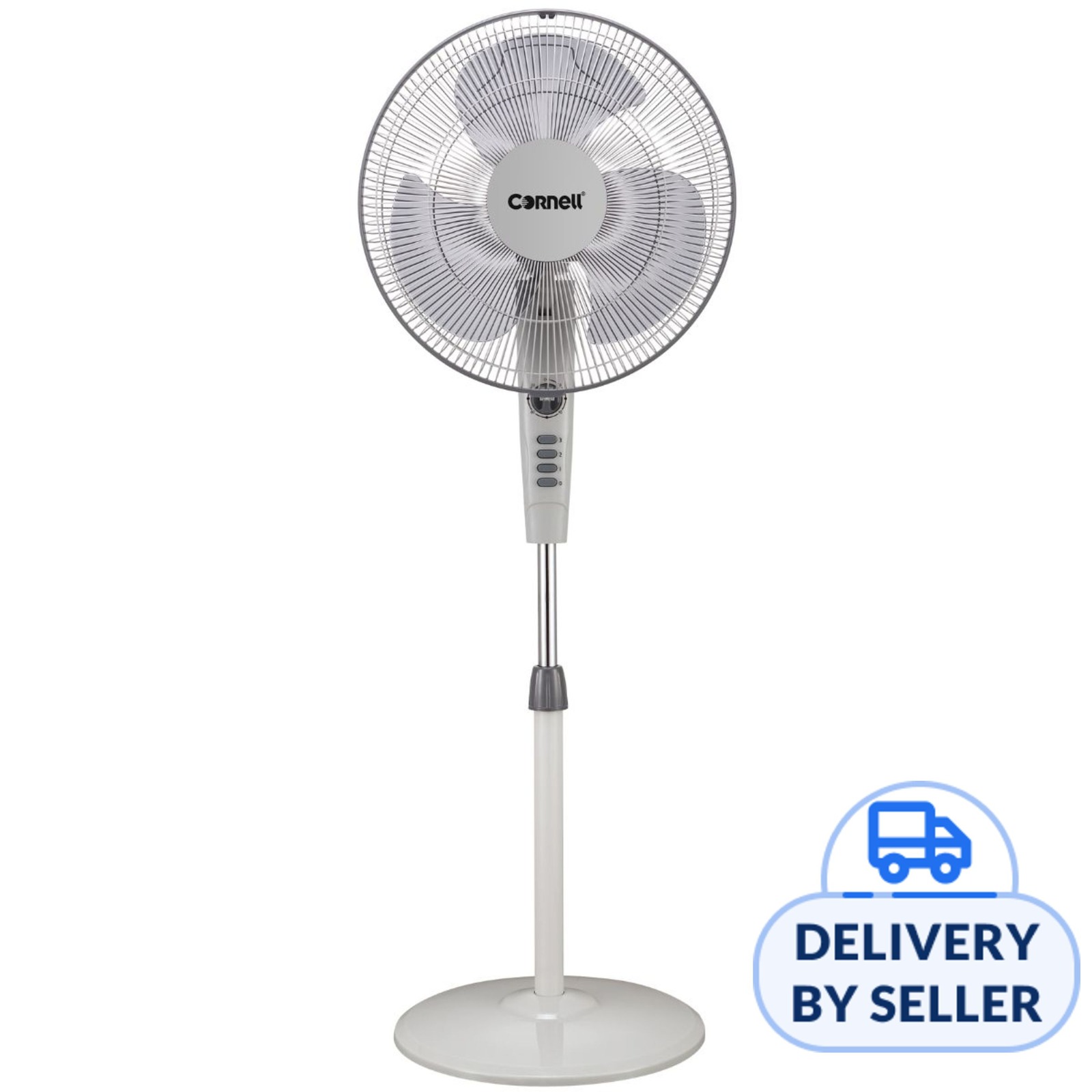 Cornell Stand Fan 16 Inch Grey CFNS40GY | NTUC FairPrice