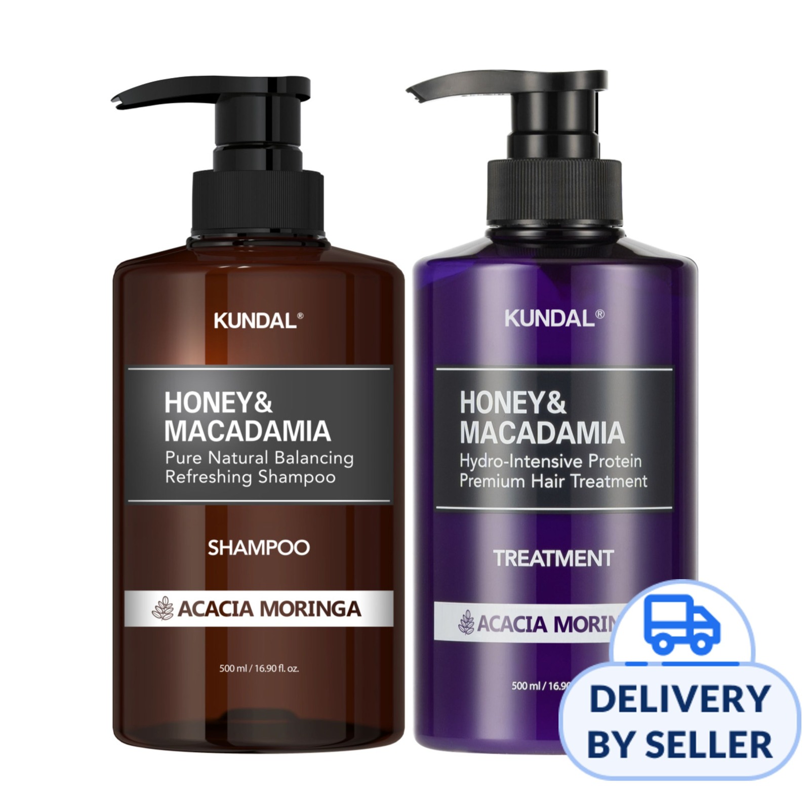 KUNDAL Shampoo & Treatment Set - Acacia Moringa | NTUC FairPrice