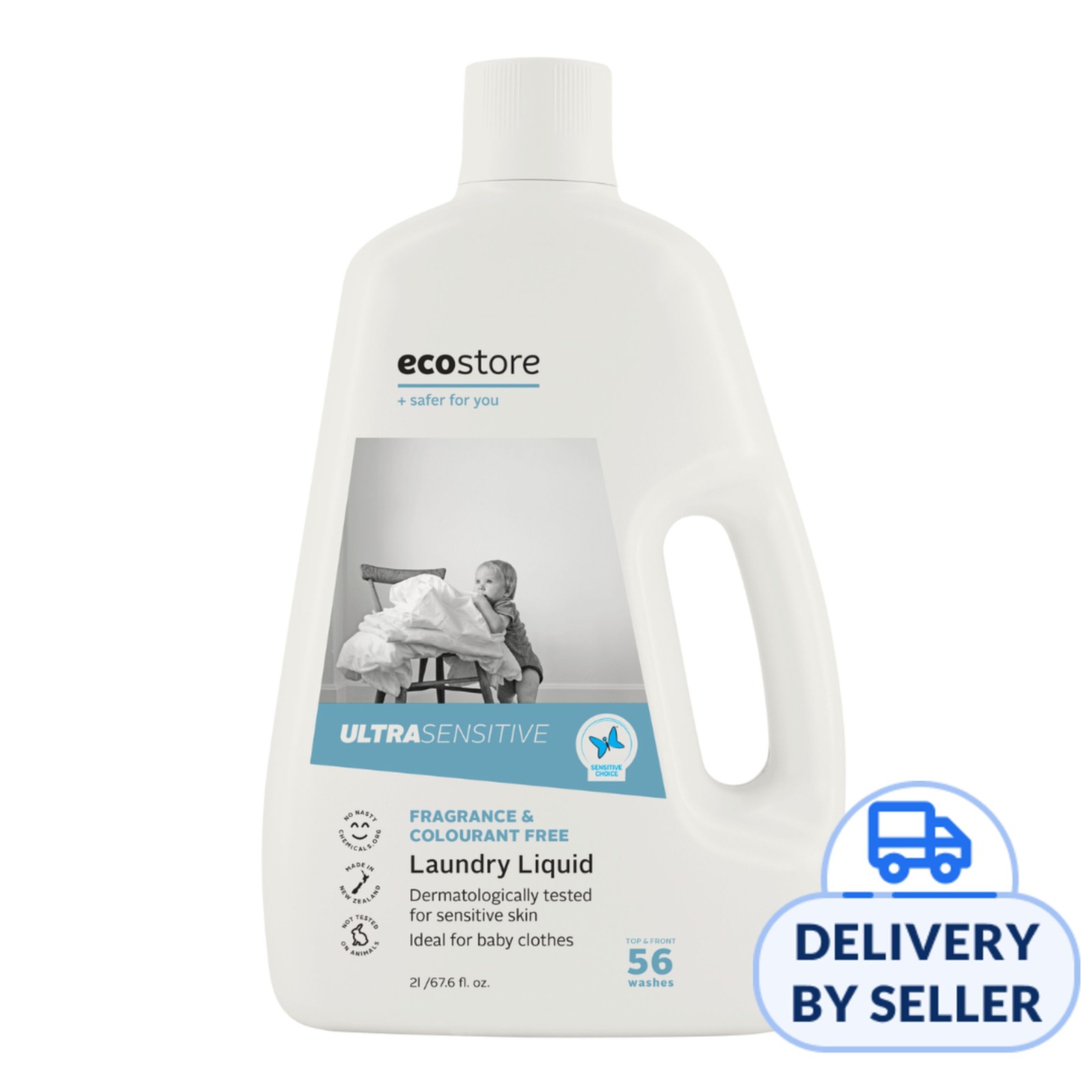 Ecostore - Ultra Sensitive Laundry Liquid 2L | NTUC FairPrice