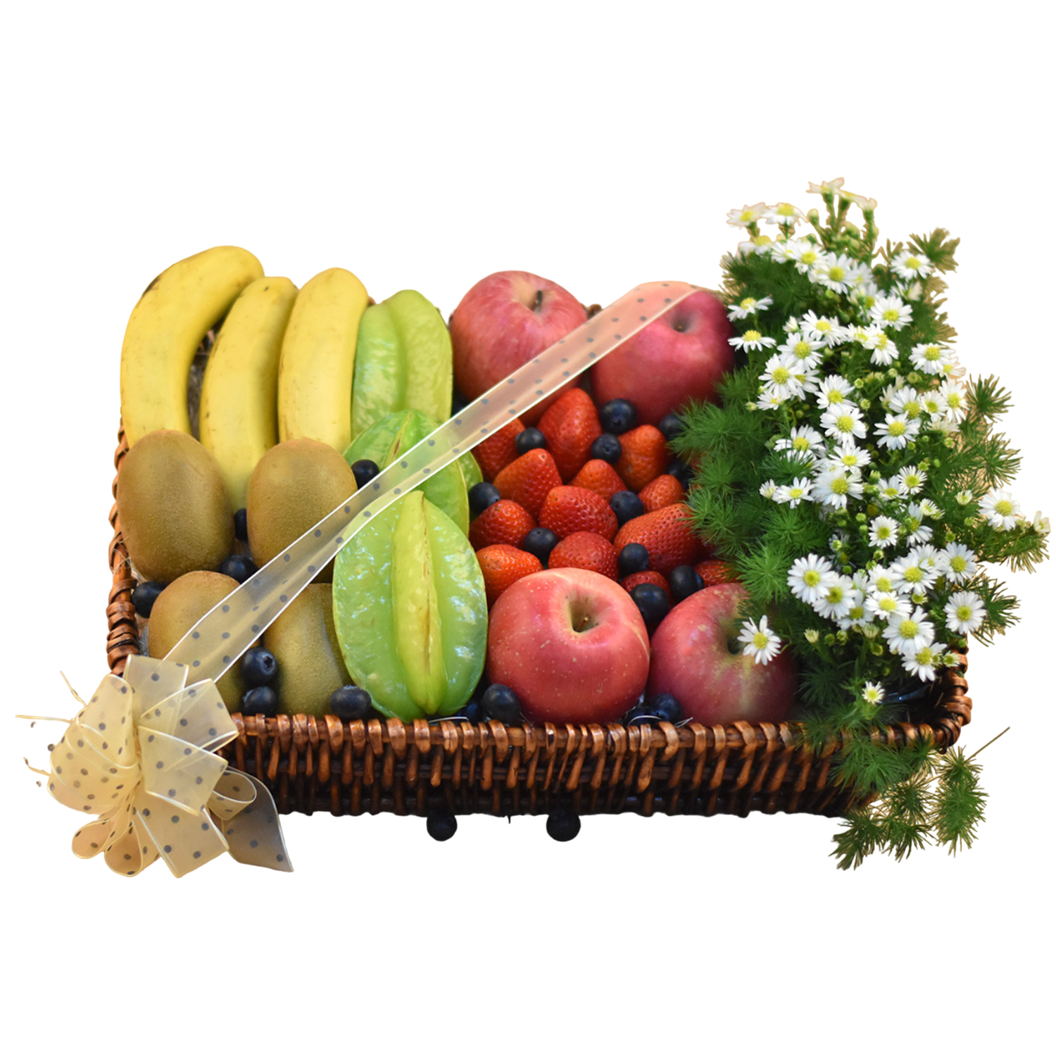 FNP White Phoneix & Assorted Fruits Basket | NTUC FairPrice