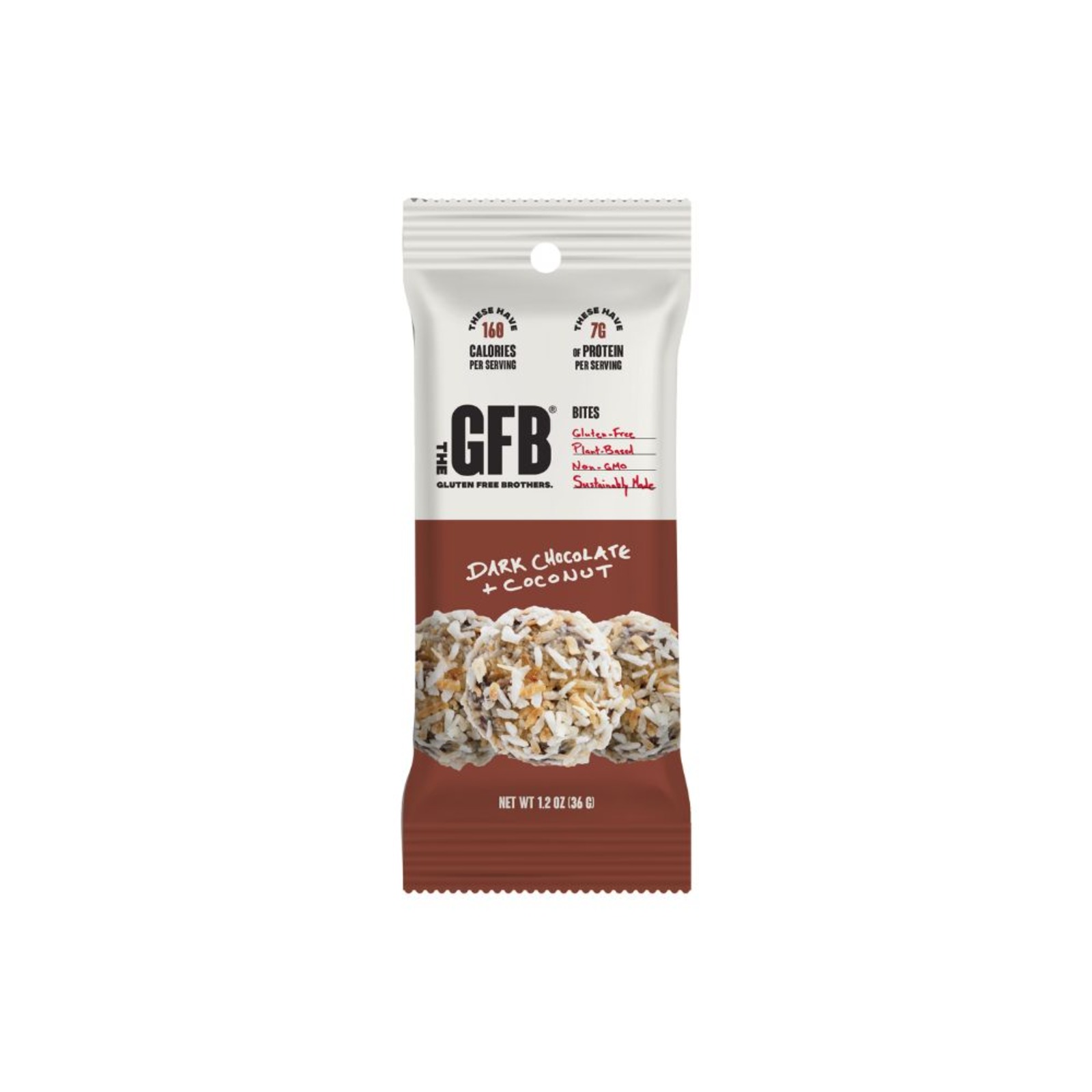 The GFB Protein Bites - Dark Chocolate Coconut | NTUC FairPrice
