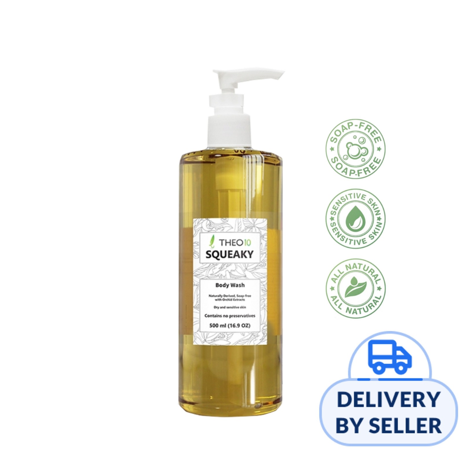 Theo10 - Squeaky Body Wash 500ML | NTUC FairPrice