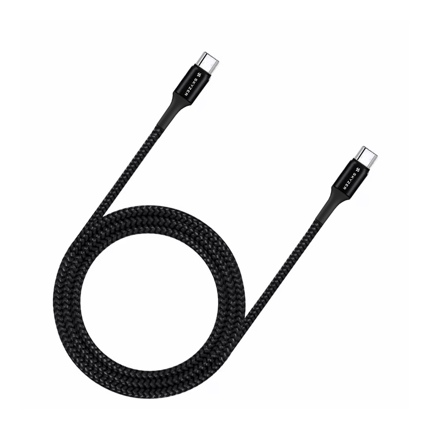 Skyzer 100W Premium USB-C to USB-C Braided Nylon Cable, 1.2M | NTUC ...