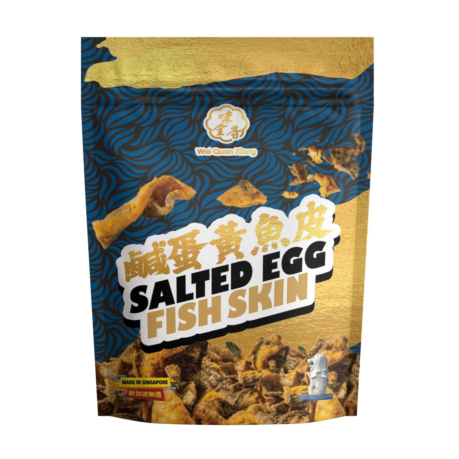 WEI QUAN XIANG SALTED EGG FISH SKIN 70G | NTUC FairPrice