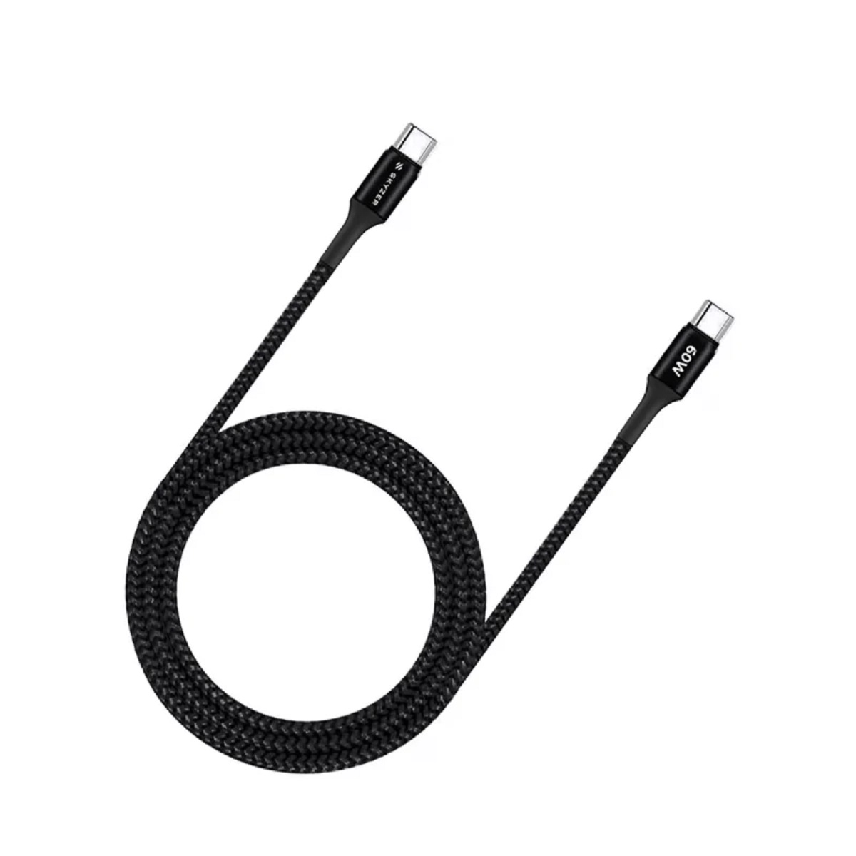 Skyzer 60W Premium USB-C to USB-C Braided Nylon Cable, 1.2M | NTUC ...
