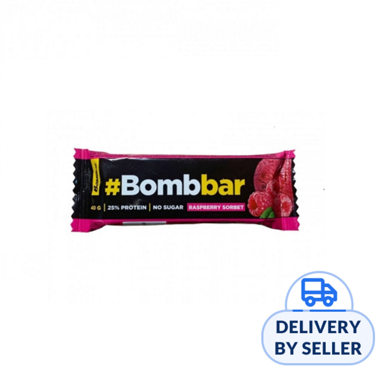 BOMBBAR Glazed Protein Bar - Raspberry Sorbet | NTUC FairPrice