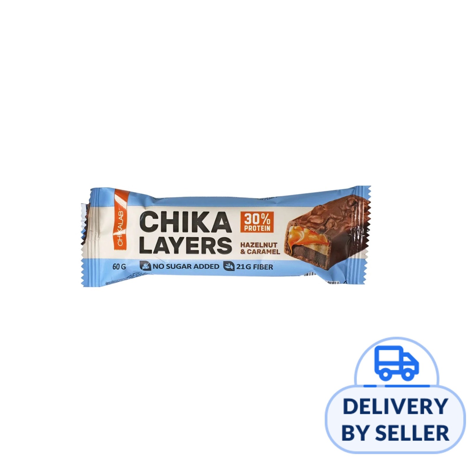 CHIKALAB CHIKA Layers Protein Bar With Filling - Hazelnut | NTUC FairPrice