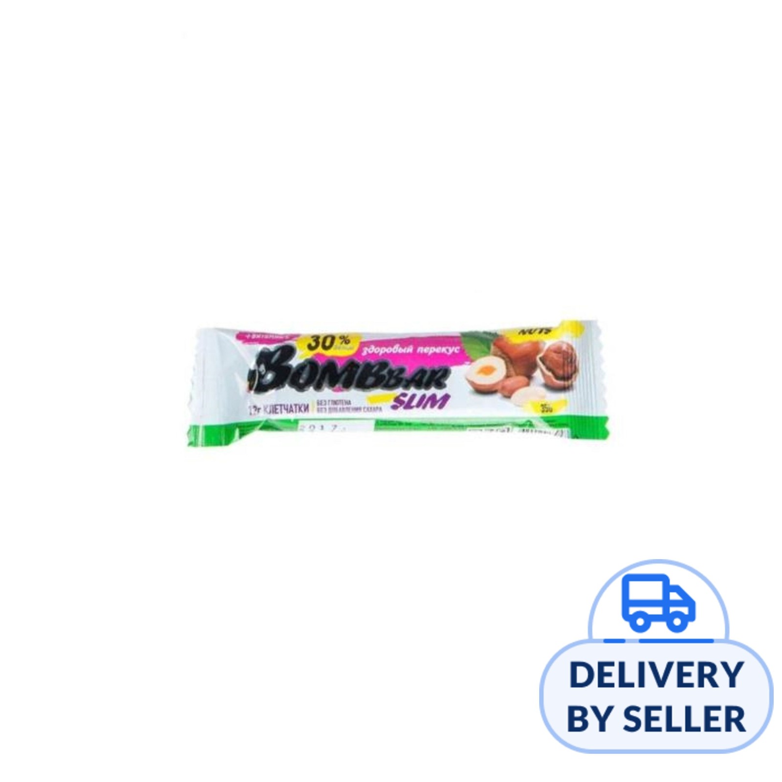 BOMBBAR Protein Bar Slim - Hazelnut-Peanut | NTUC FairPrice