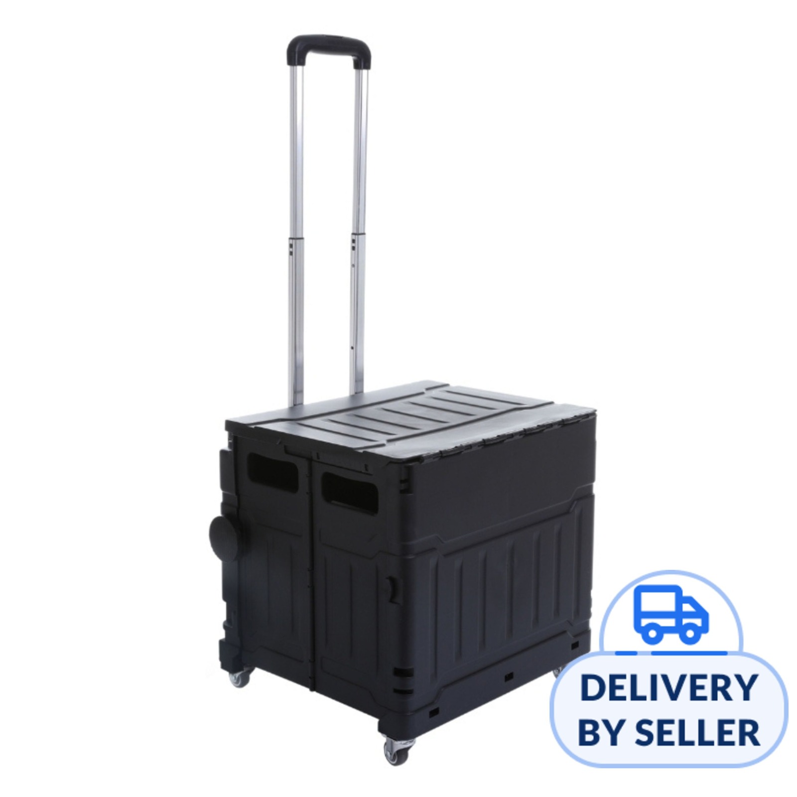 Citylife 80L Collapsible Grocery Trolley (Black 4Wheels) | NTUC FairPrice