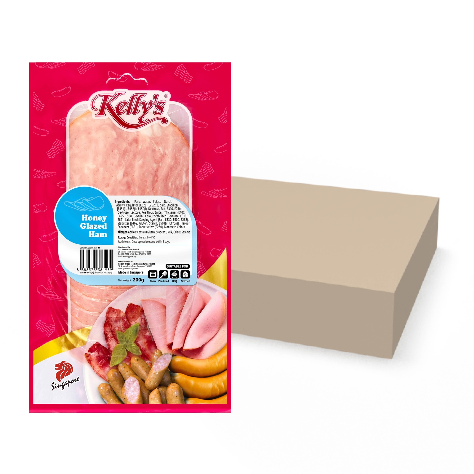 Kelly's Honey Glazed Ham - Chilled (CTN) | NTUC FairPrice