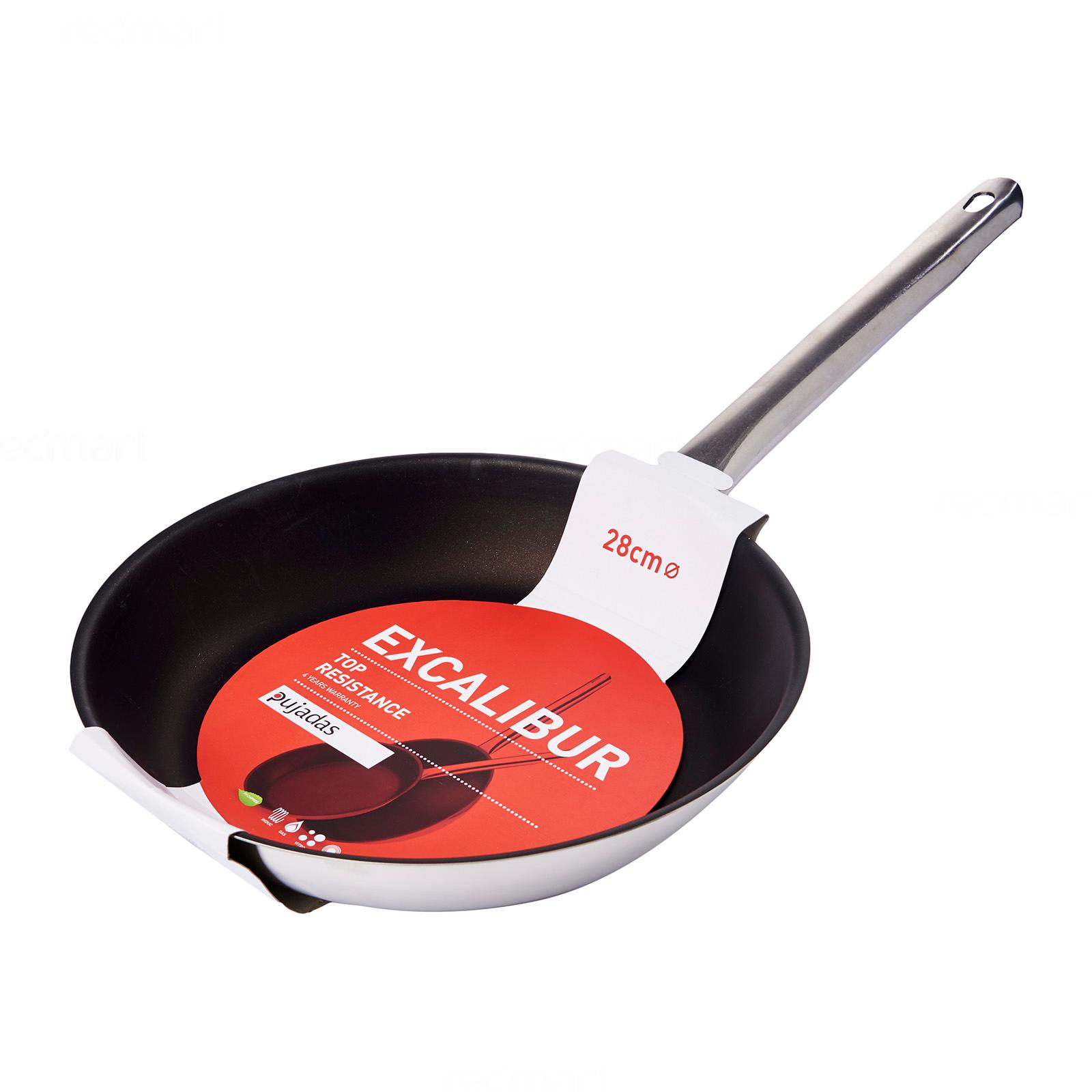 Pujadas Stainless Steel Non-Stick Fry Pan - 28Cm | NTUC FairPrice