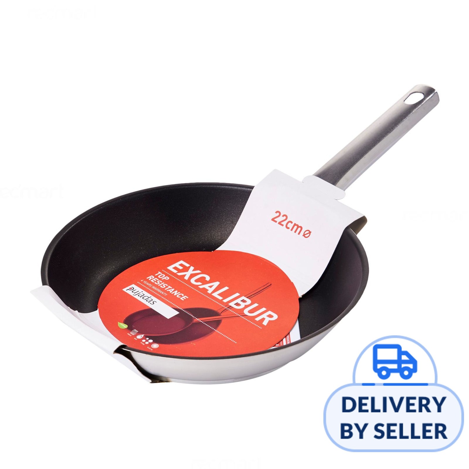 Pujadas Stainless Steel Non-Stick Fry Pan - 22Cm | NTUC FairPrice