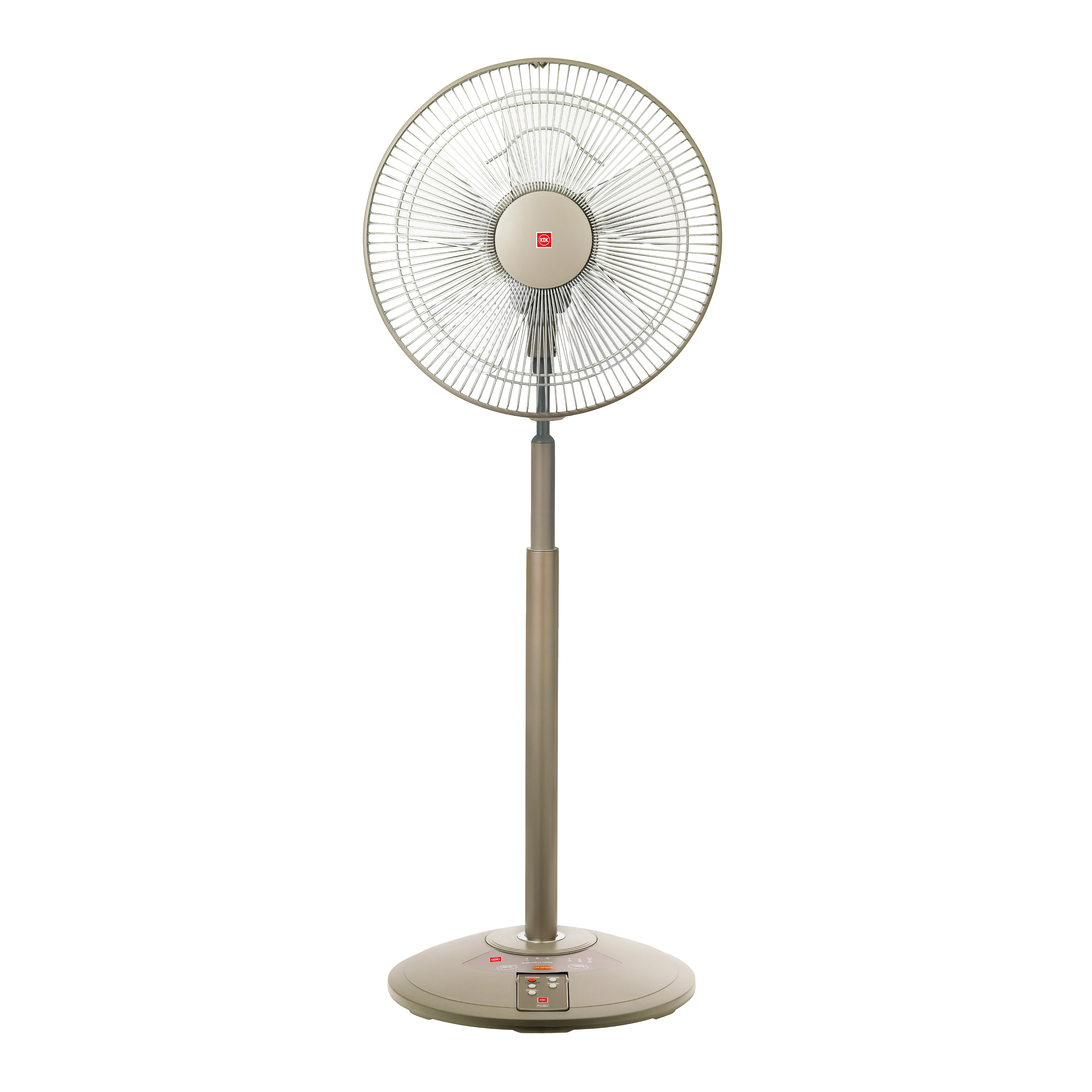 KDK 3-Speed Stand Fan with Remote Control - Gold (N30NH) | NTUC FairPrice