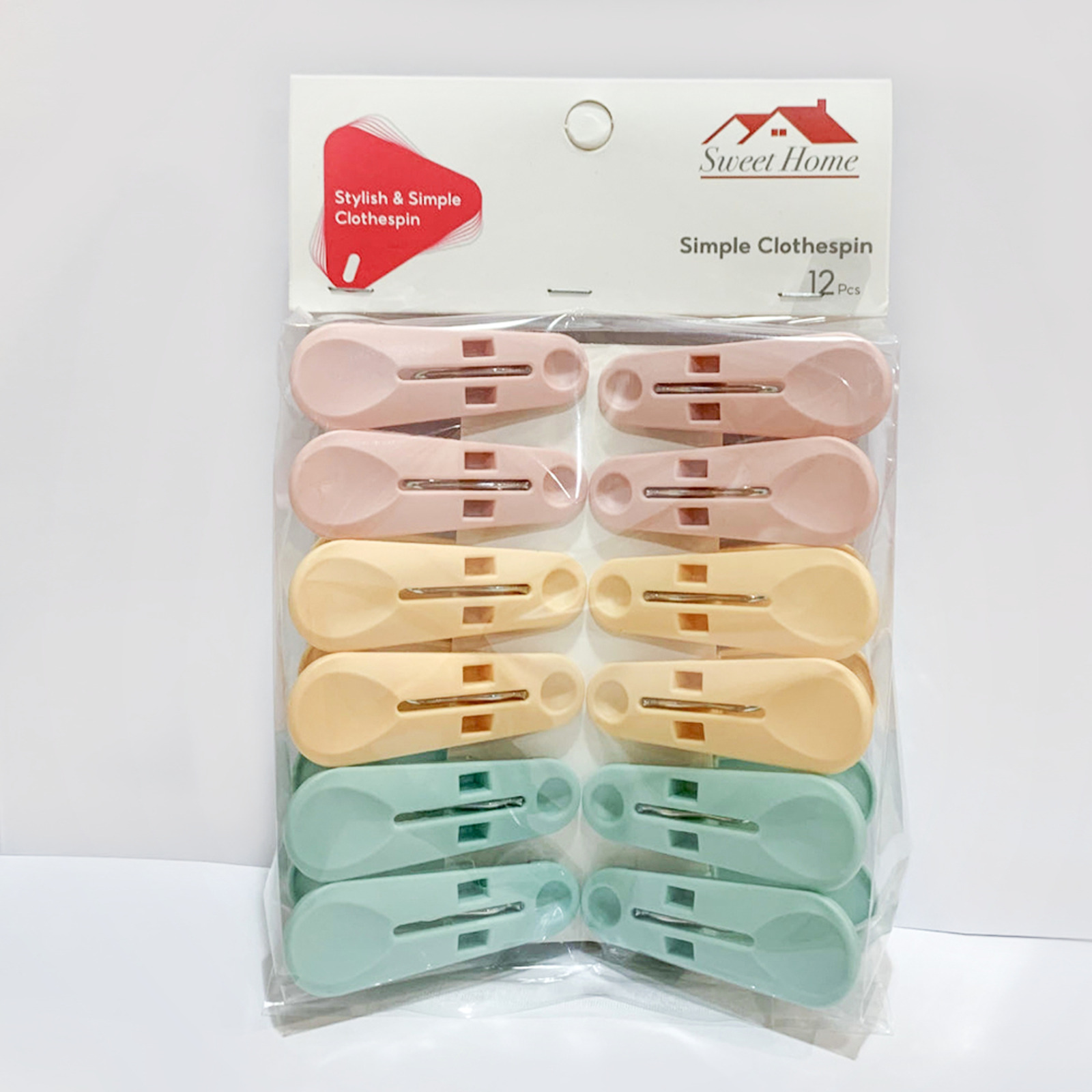 Sweet Home Simple Plastic Traceless Clothespin Pack | NTUC FairPrice