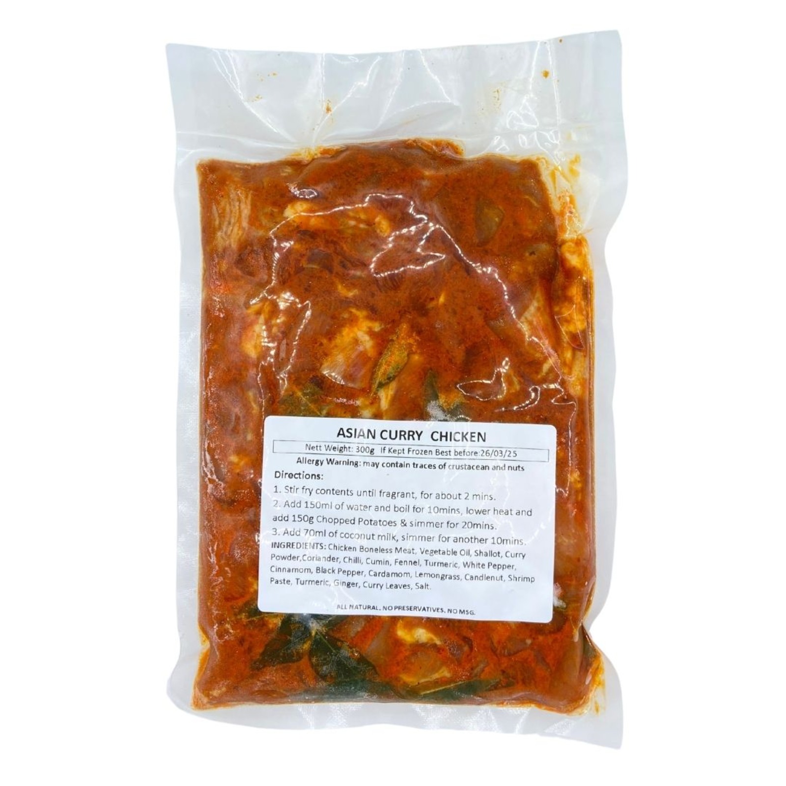 Cut Butchery Asian Curry Chicken | NTUC FairPrice