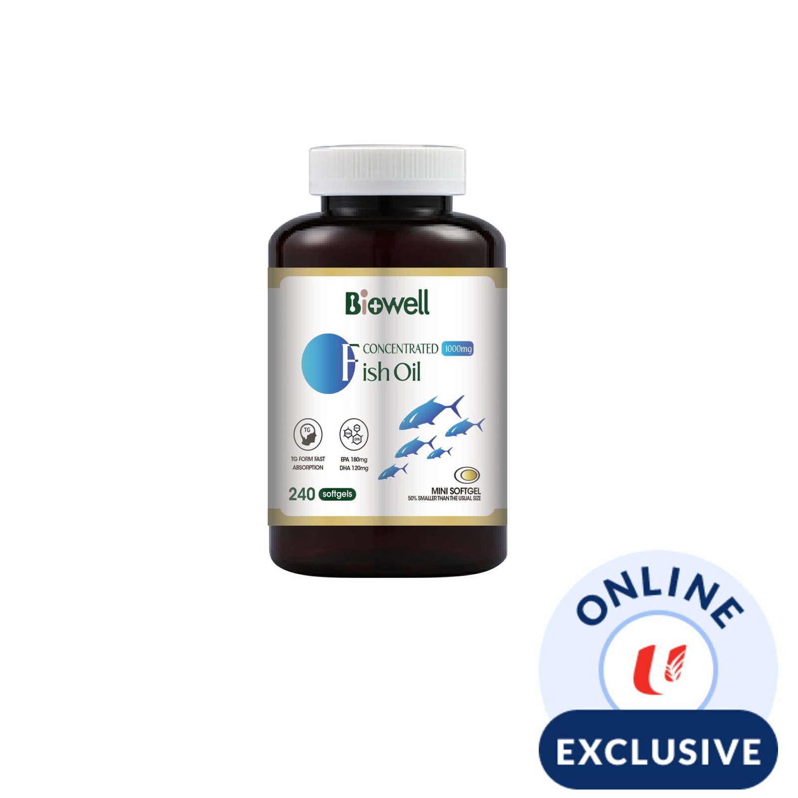 Biowell Fish Oil 1000mg | NTUC FairPrice