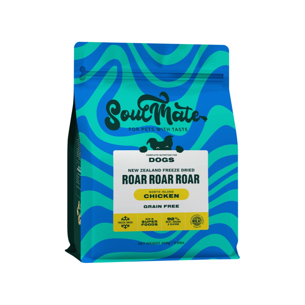 SoulMate Roar Roar Roar Dog Food - North Island Chicken | NTUC FairPrice
