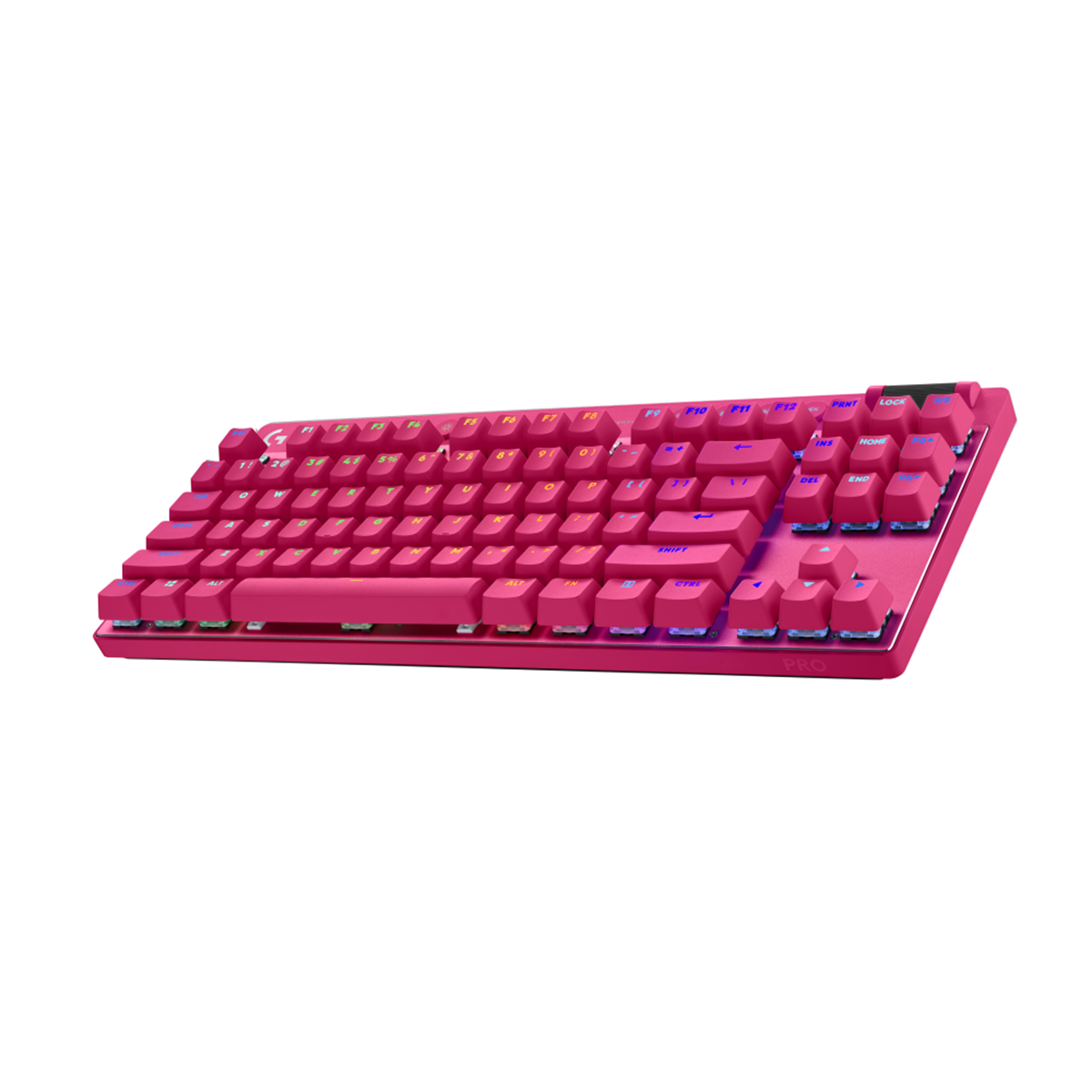 Logitech Pro X TKL Lightspeed Gaming Keyboard - Magenta | NTUC FairPrice