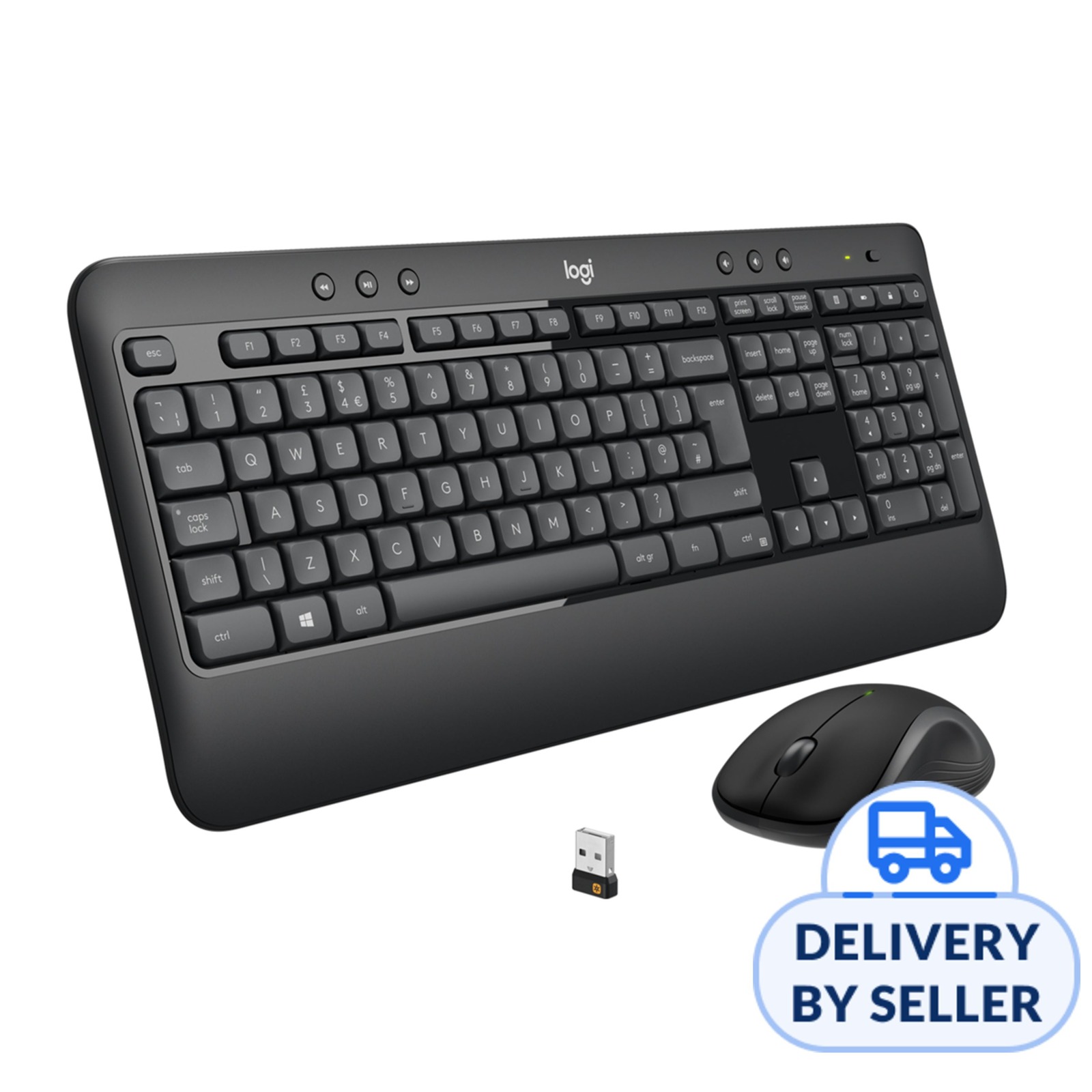 Logitech MK540 Advanced Wireless Combo Keyboard and Mouse | NTUC FairPrice