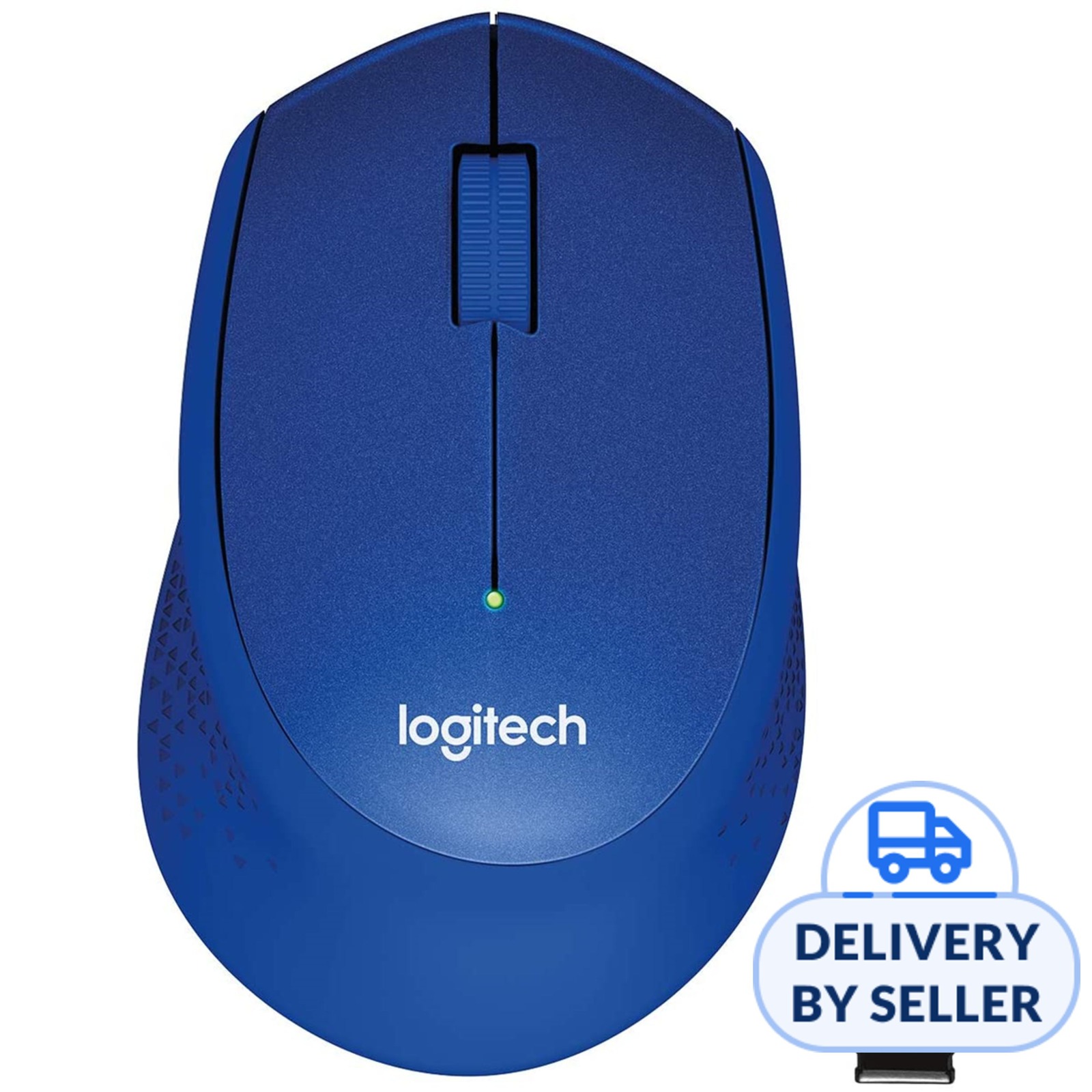 Logitech M331 Silent Plus Wireless Mouse - Blue | NTUC FairPrice