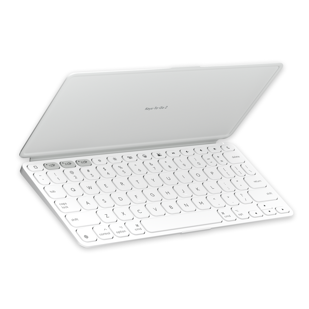 Logitech Keys-To-Go 2 Bluetooth iPad Keyboard - Pale Grey | NTUC FairPrice