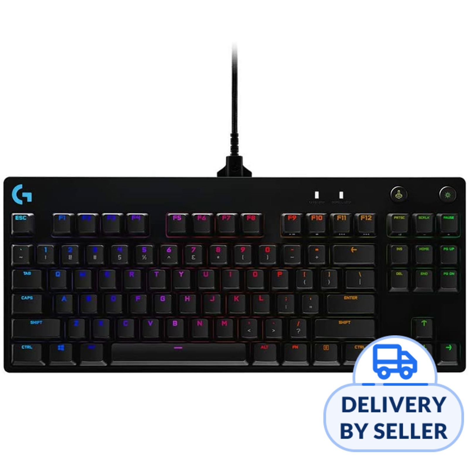 Logitech G Pro Mechanical RGB Keyboard (GX-Blue Clicky) | NTUC FairPrice