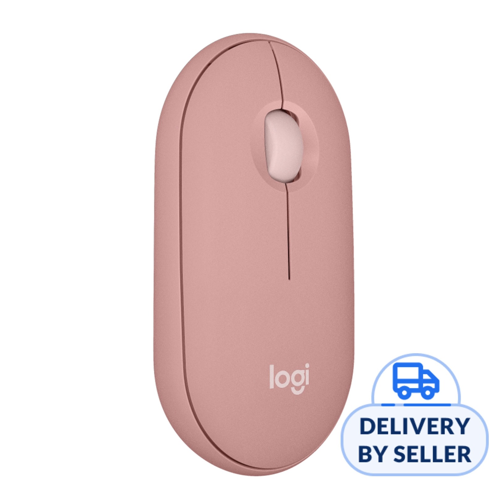 Logitech Pebble Bluetooth Mouse 2 M350s - Tonal Rose | NTUC FairPrice