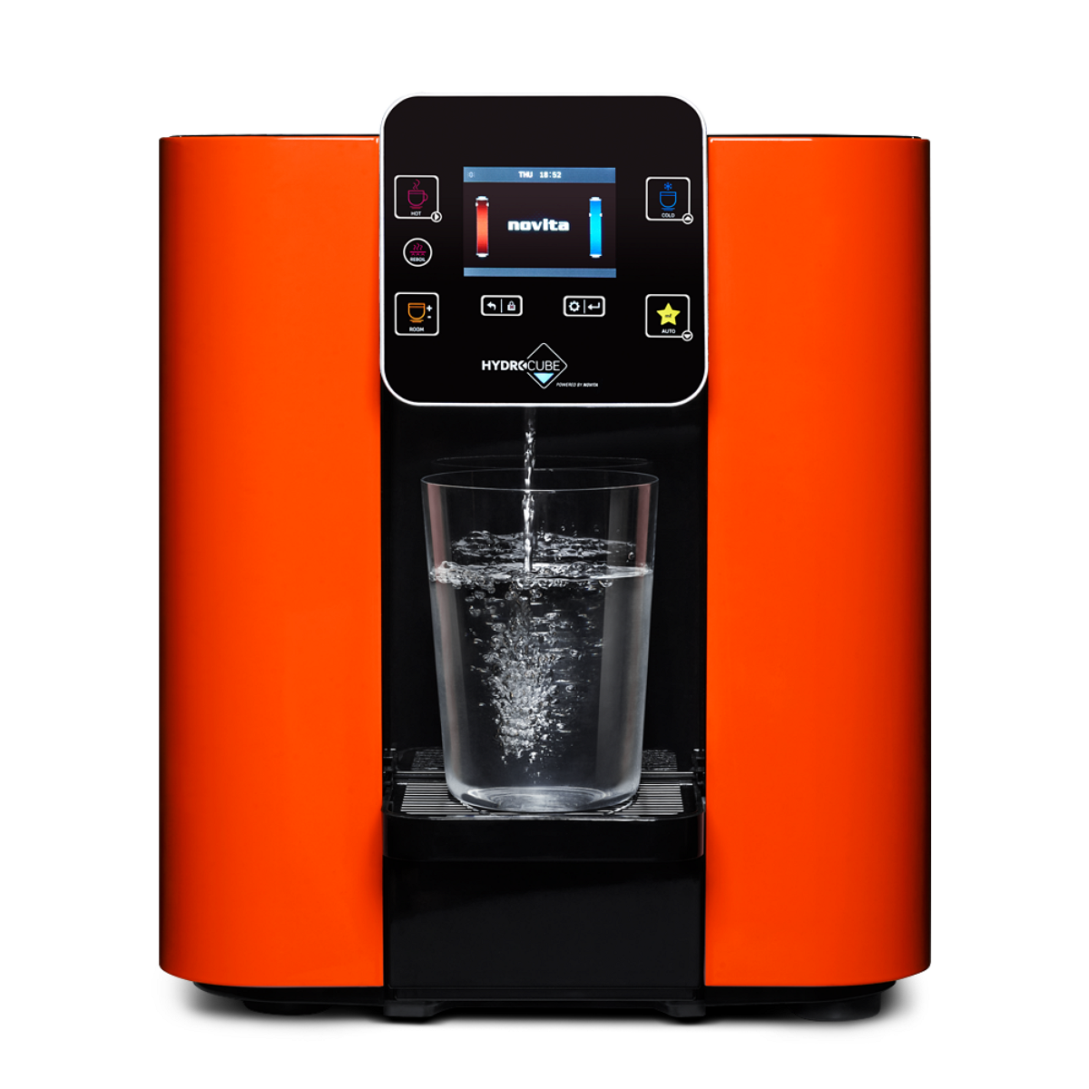 novita HydroCube Hot/Cold Water Dispenser W29i- Summer Orange | NTUC ...