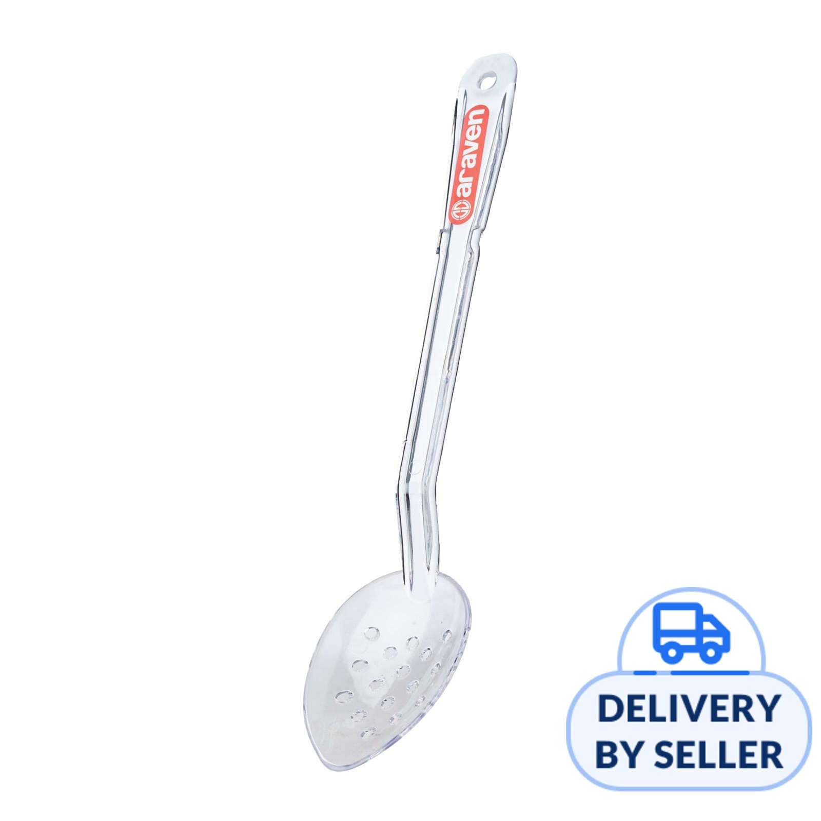 Araven Polycarbonate Serving Spoon 33Cm - Perforated | NTUC FairPrice