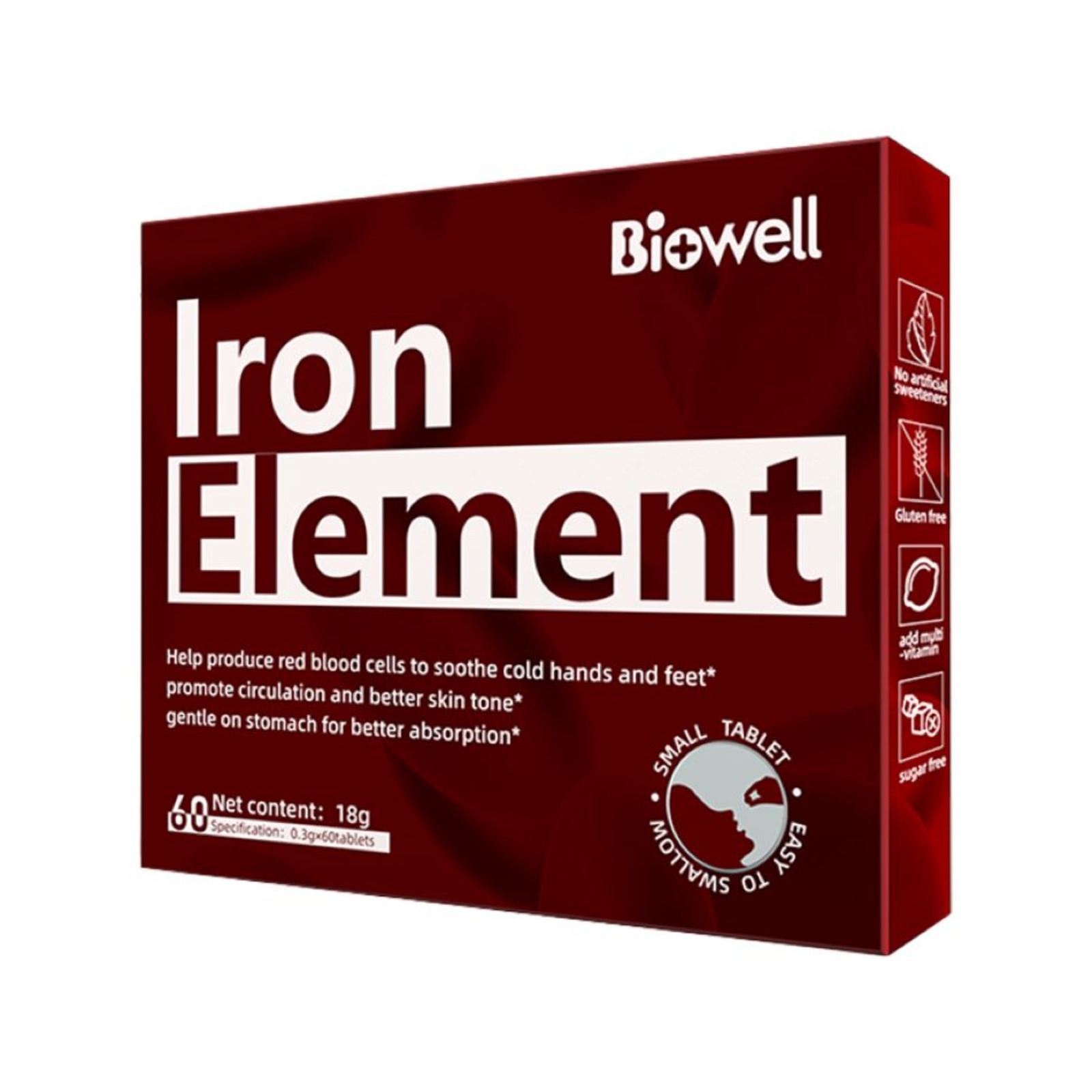 Biowell Iron Element 14mg | NTUC FairPrice