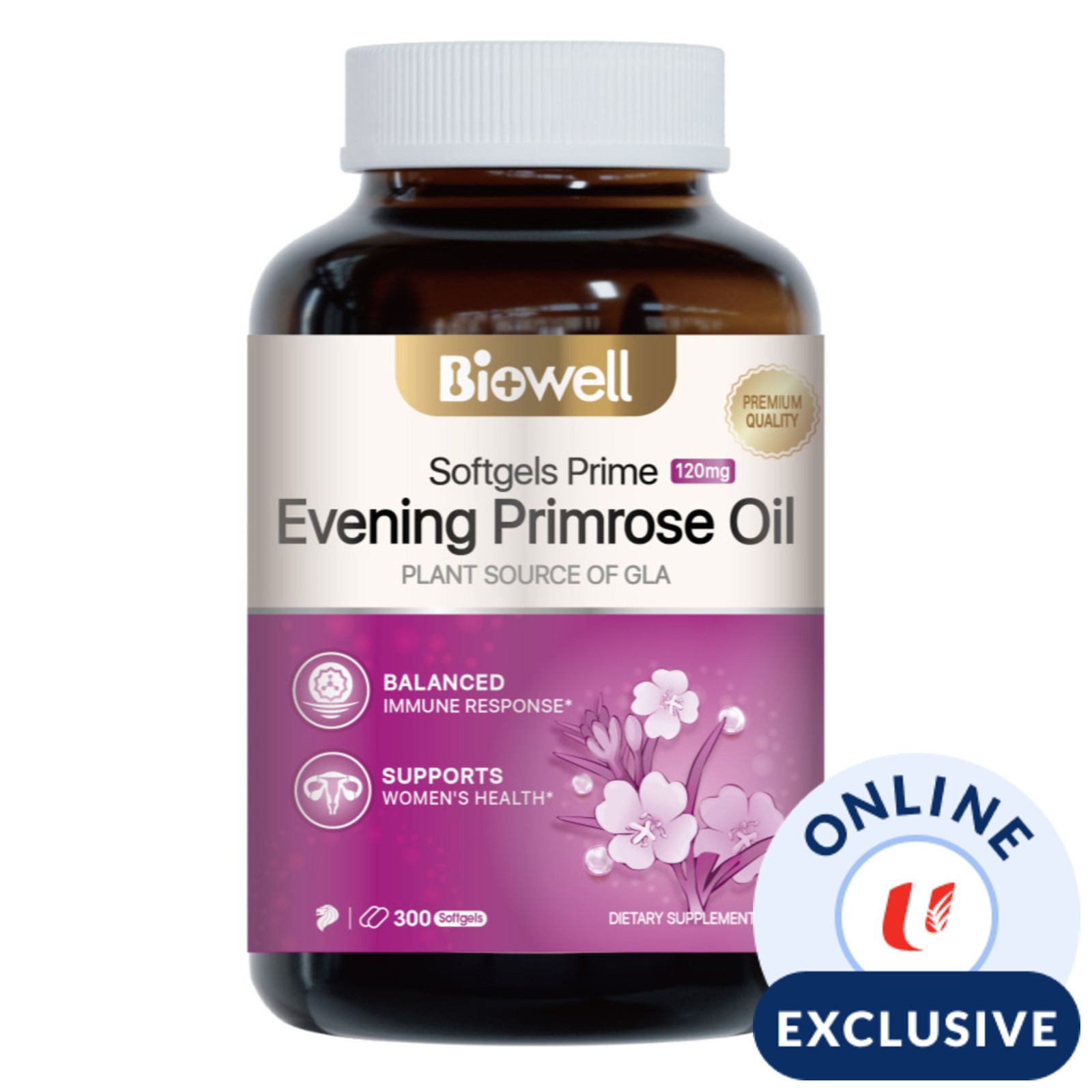 Biowell Evening Primrose Oil 1000mg | NTUC FairPrice