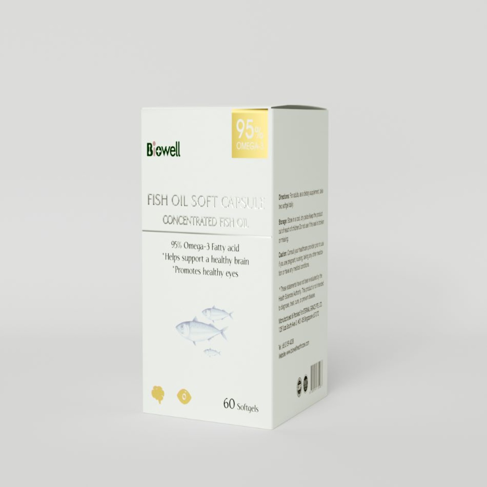 Biowell Conc Fish Oil + Lutein | NTUC FairPrice