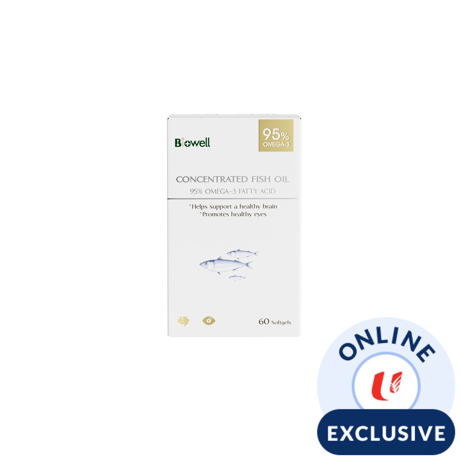 Biowell Concentrated Fish Oil + Lutein | NTUC FairPrice