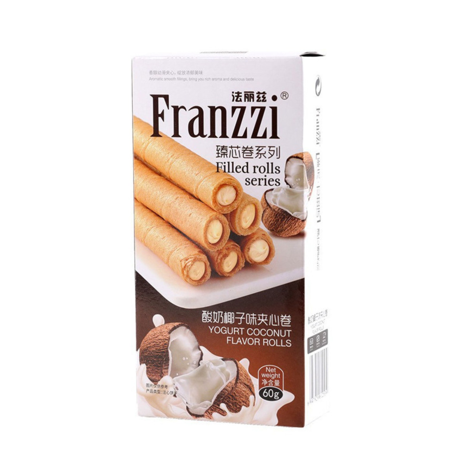 Franzzi Sandwich Egg Roll Yogurt Coconut | NTUC FairPrice
