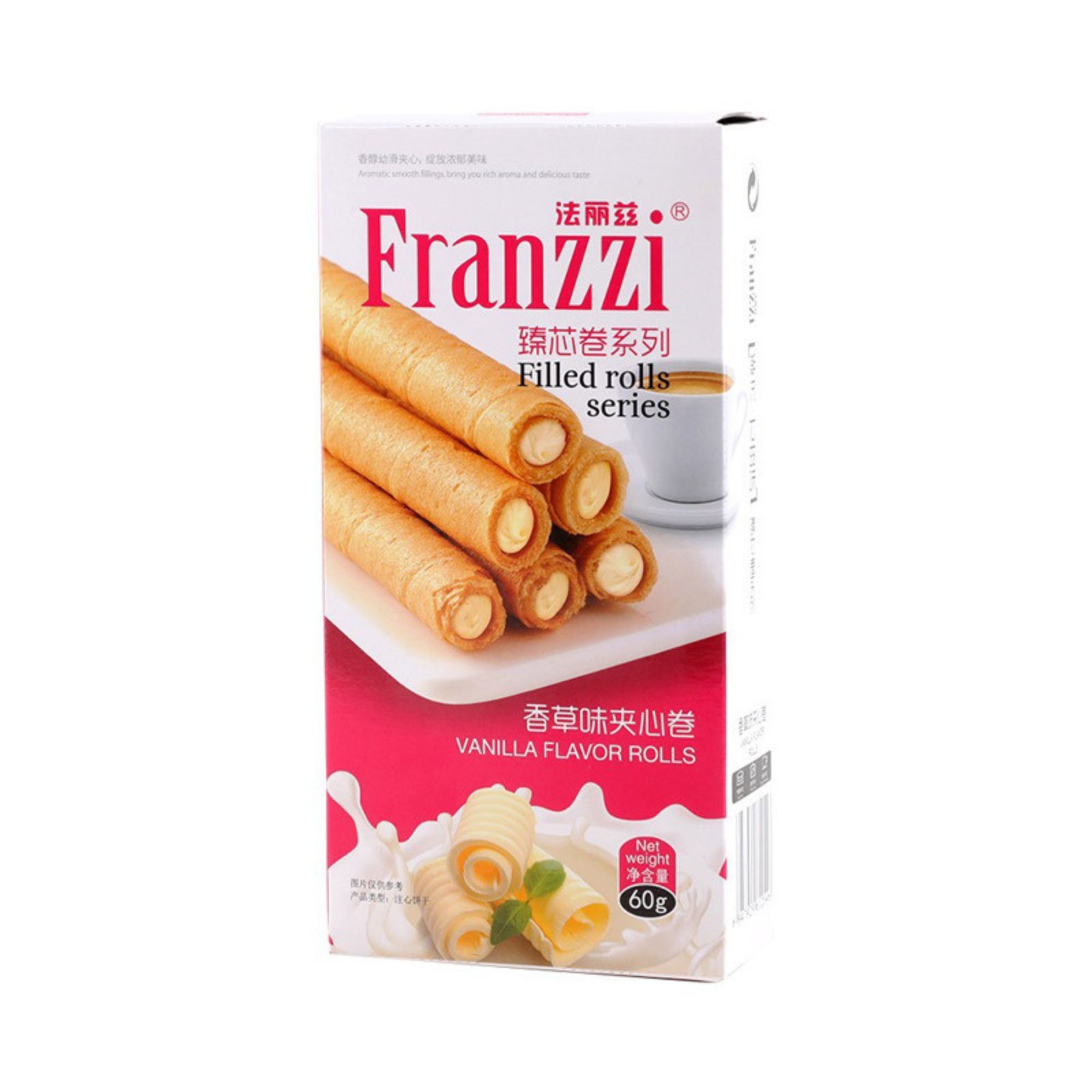 Franzzi Sandwich Egg Roll Vanilla | NTUC FairPrice