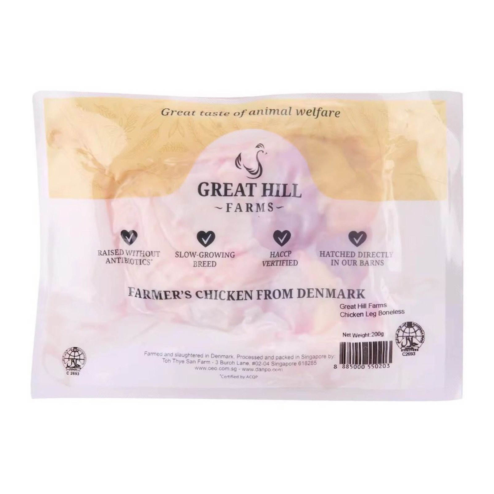 FarmFresh Great Hills Chicken Leg - Boneless | NTUC FairPrice