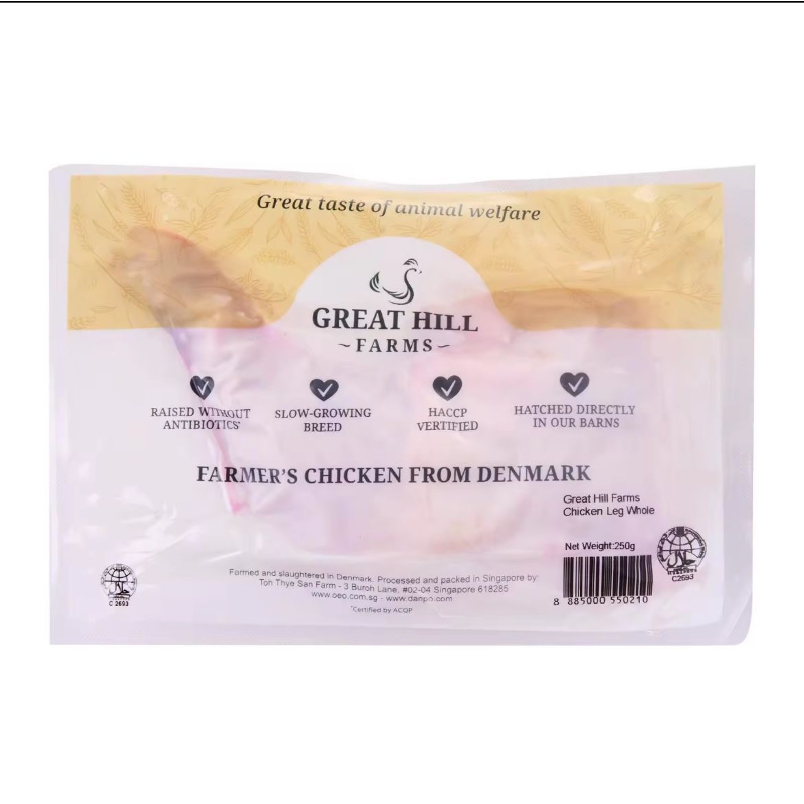 FarmFresh Great Hills Chicken Leg - Whole | NTUC FairPrice