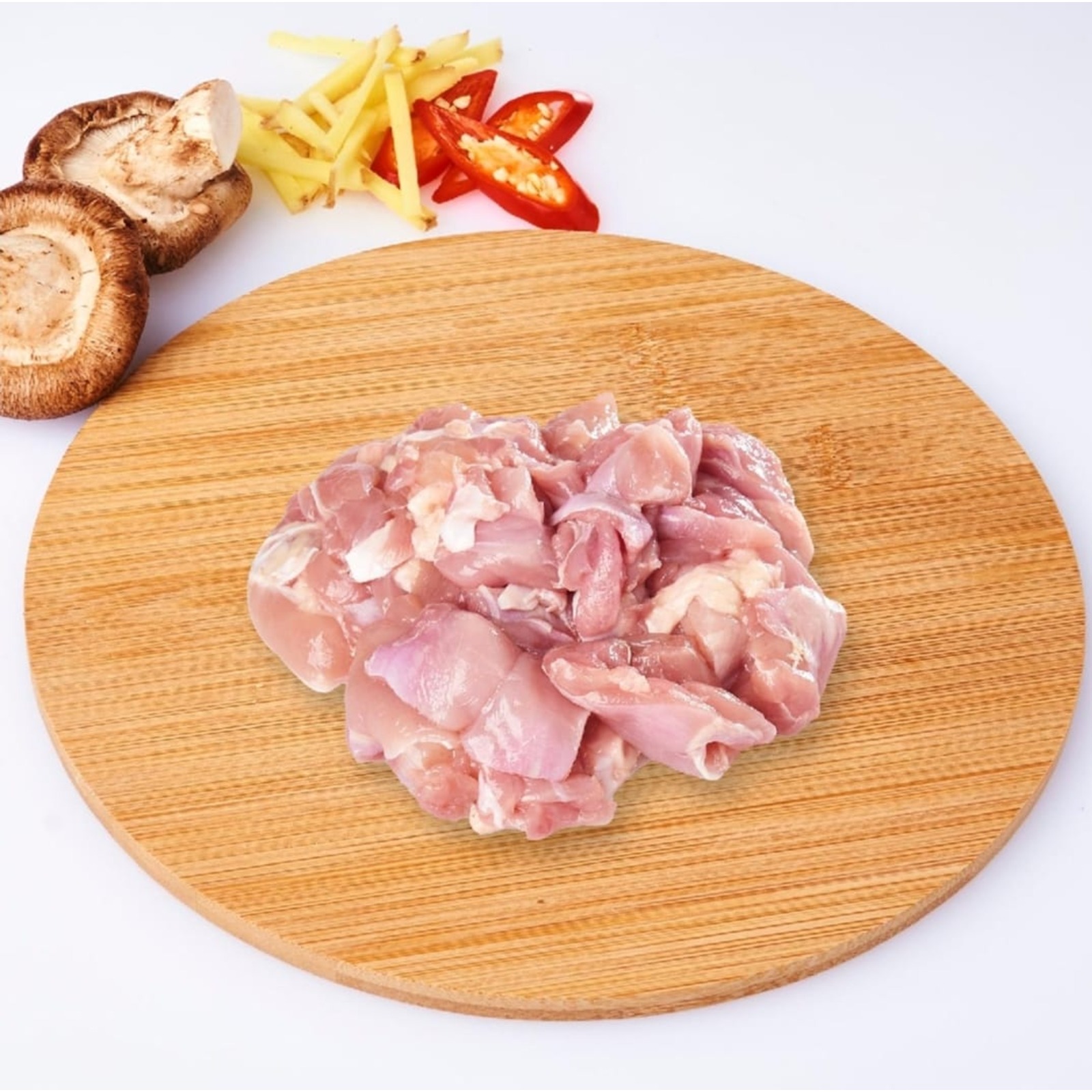 FarmFresh Boneless Chicken Leg - Cube | NTUC FairPrice