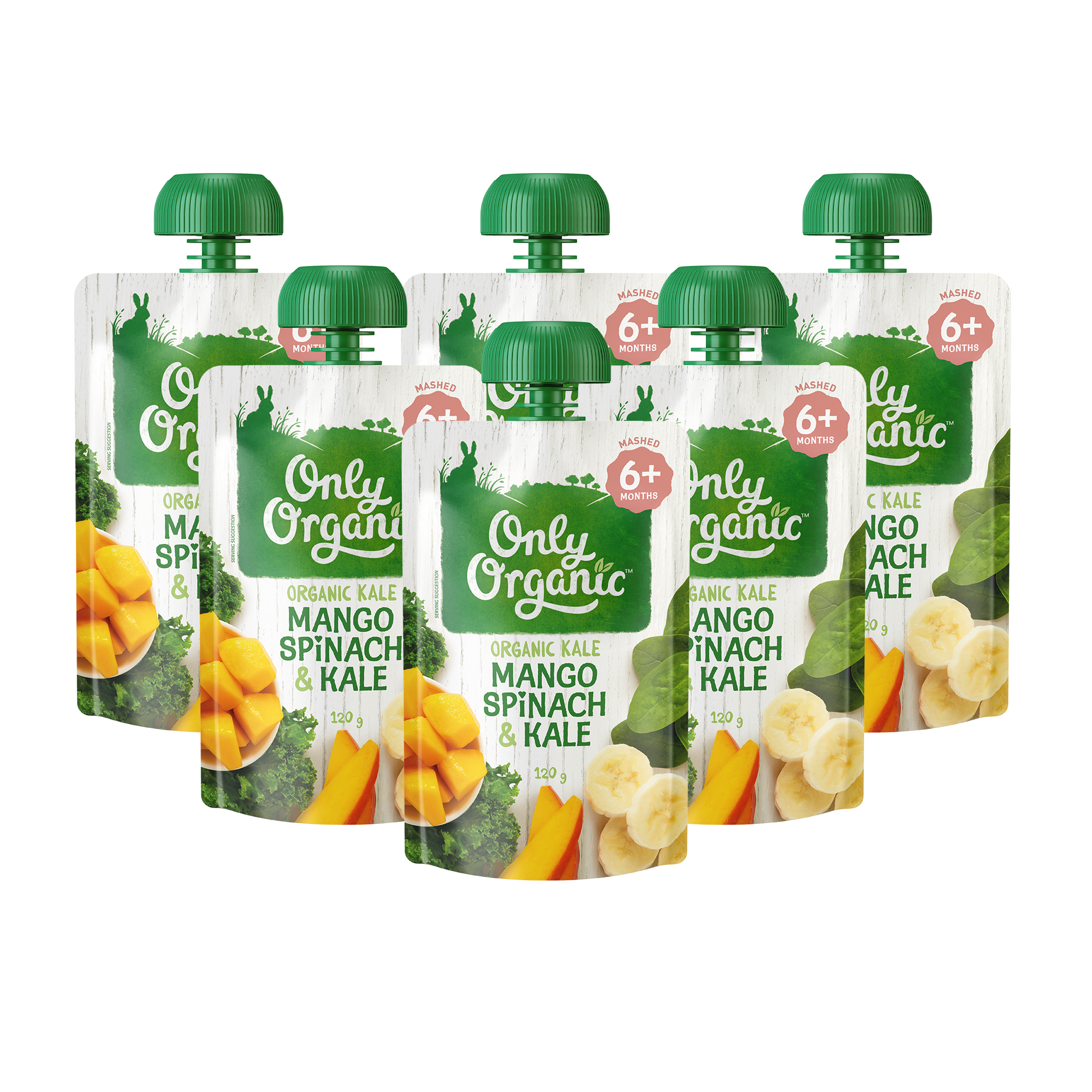 Only Organic Mango Spinach & Kale | NTUC FairPrice
