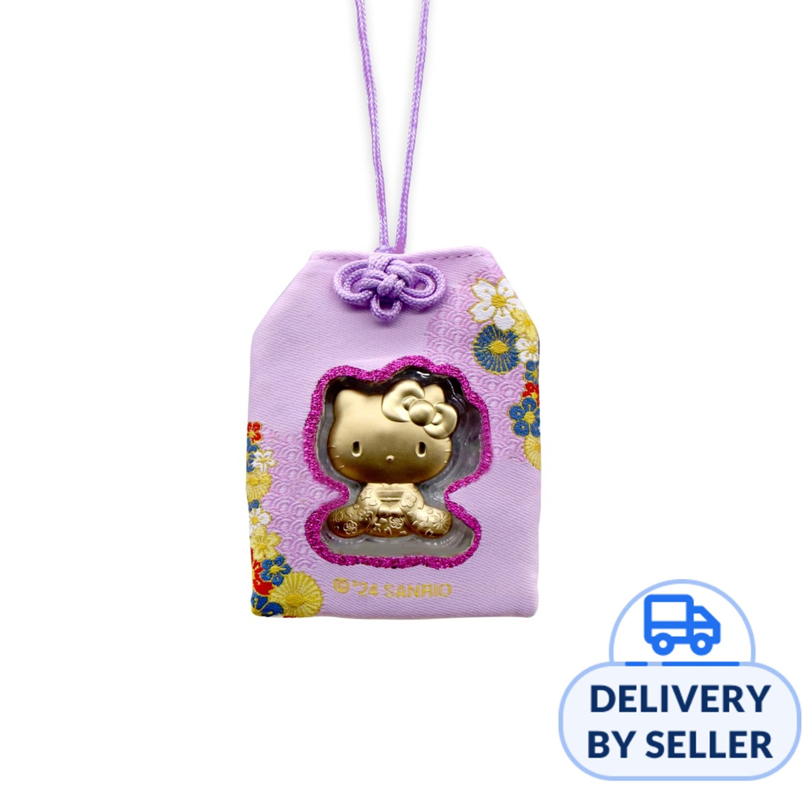 Hello Kitty Gold Foil with Charm Bag | NTUC FairPrice
