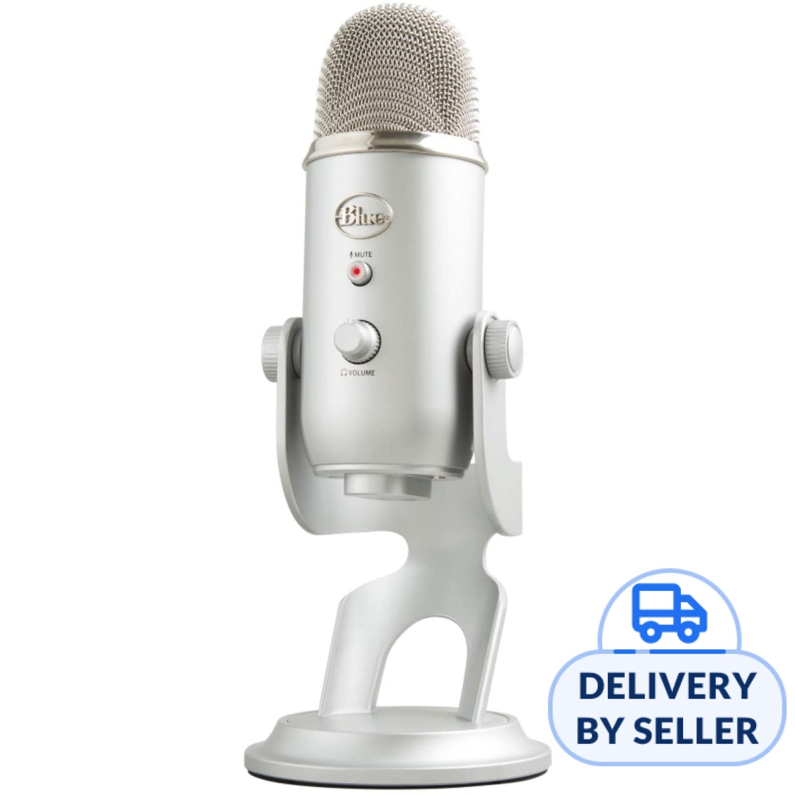 Logitech Blue Yeti Premium USB Microphone - Silver | NTUC FairPrice