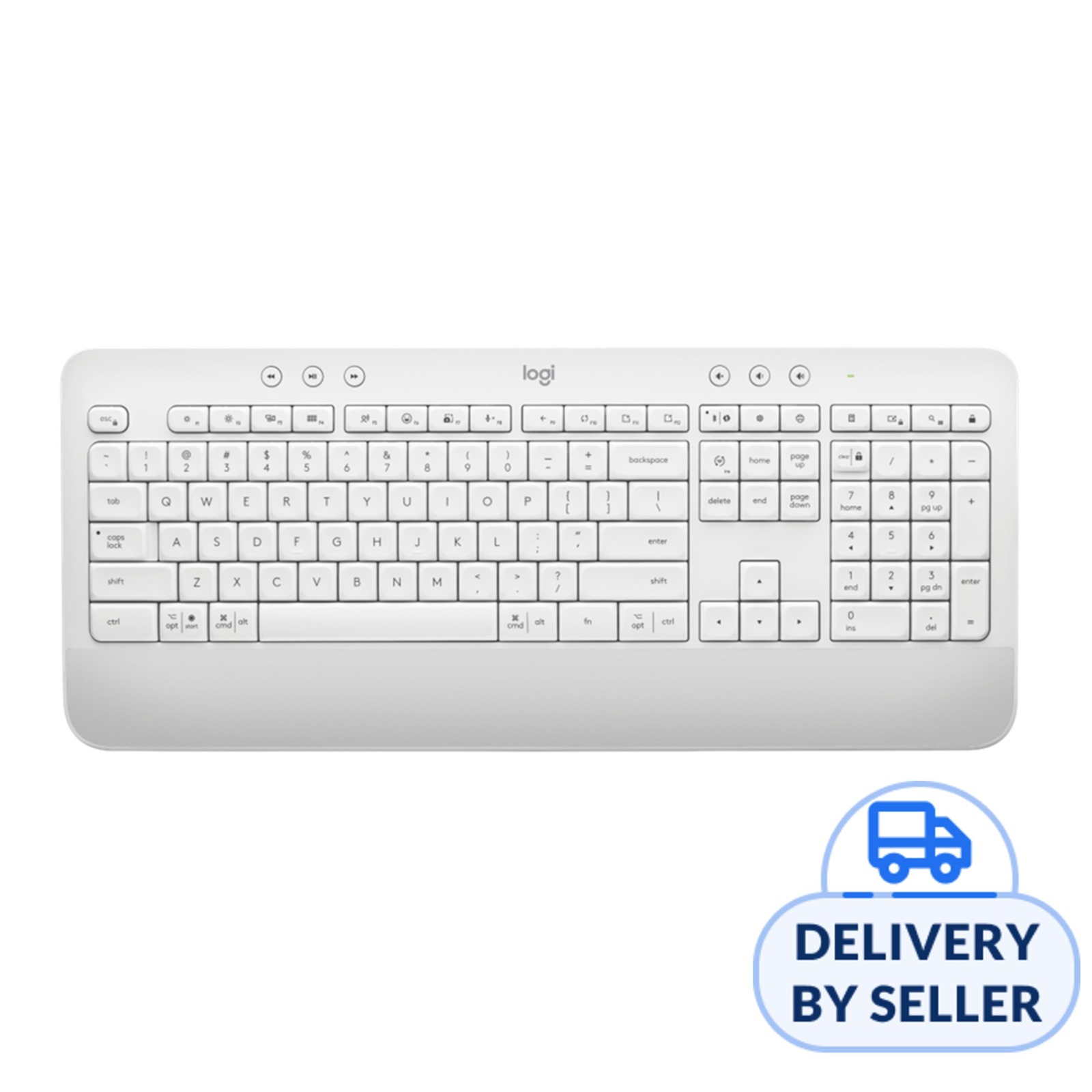 Logitech Signature K650 Wireless Keyboard - Off-white | NTUC FairPrice