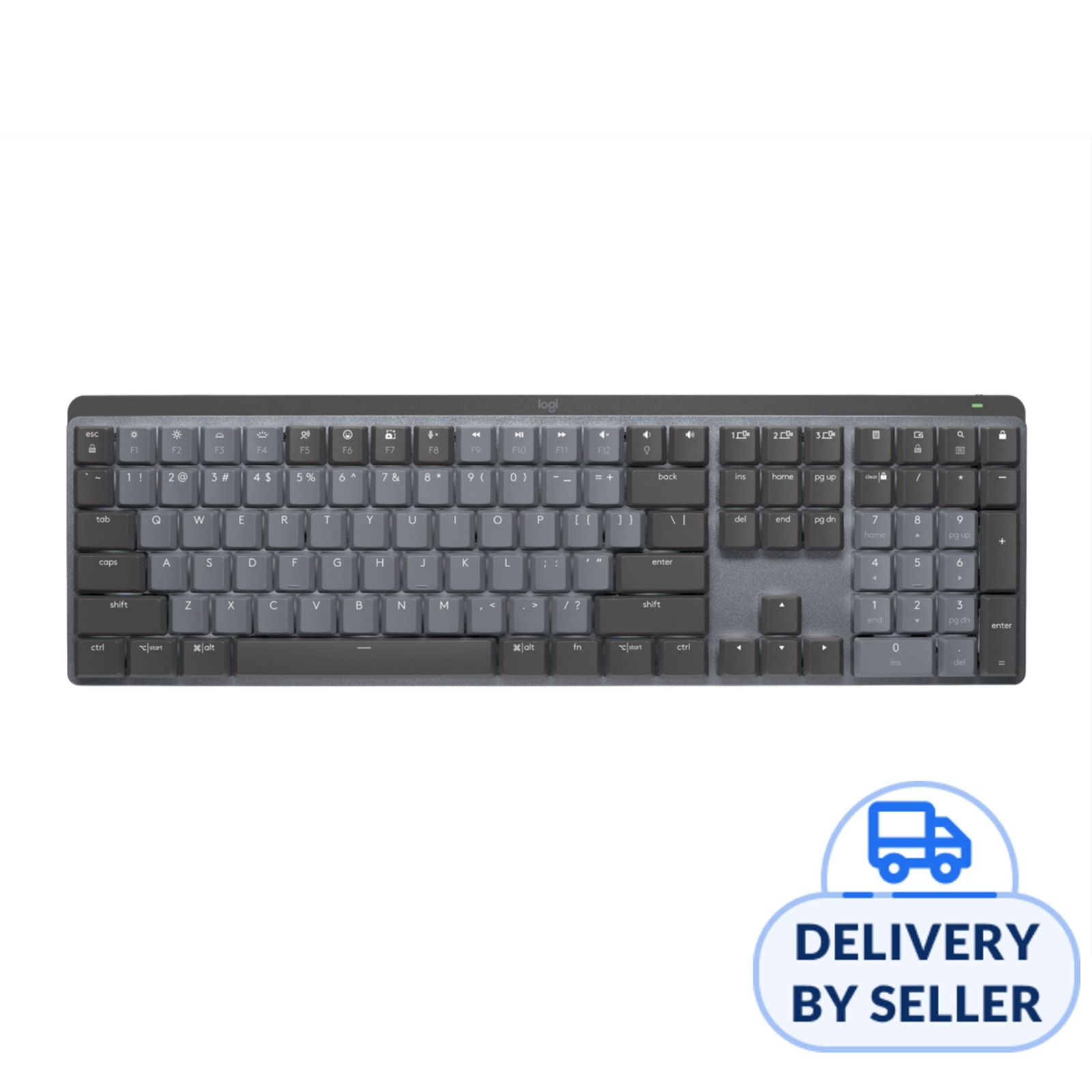Logitech MX Mechanical Wireless Keyboard Graphite Clicky | NTUC FairPrice