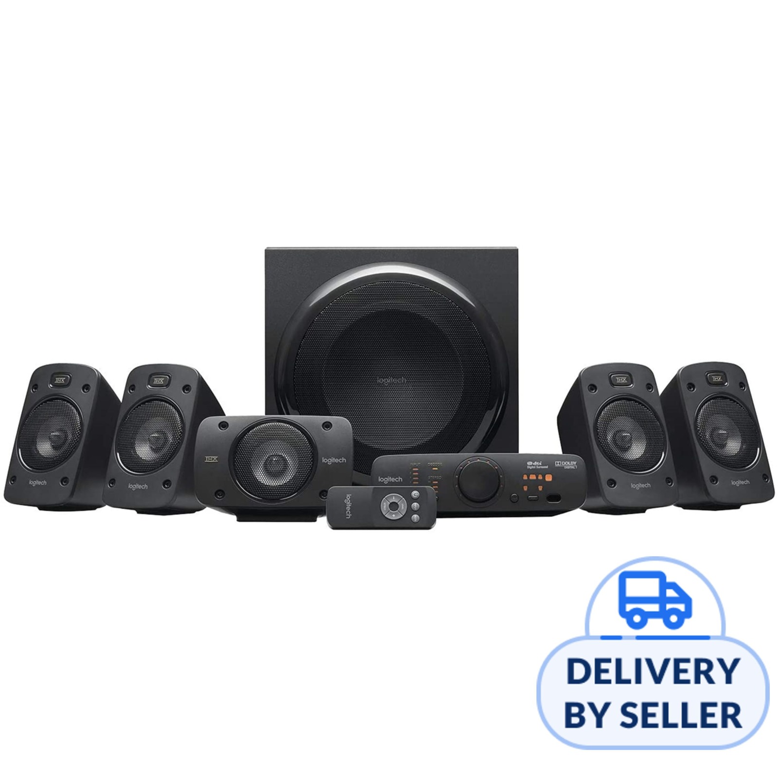 Logitech Z906 5.1 Surround Sound THX Certified Speaker System | NTUC FairPrice