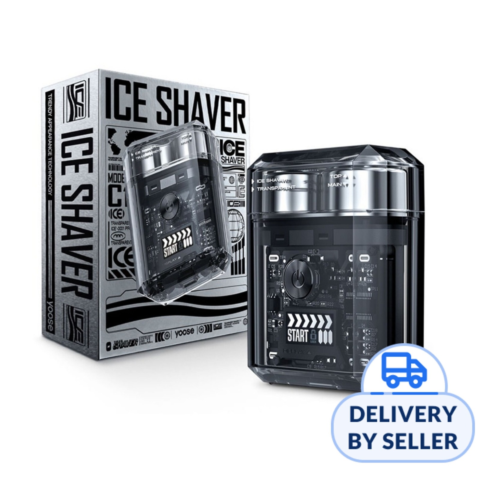 Yoose ICE Shaver Electric Portable Mini Razor For Man Screen | NTUC ...