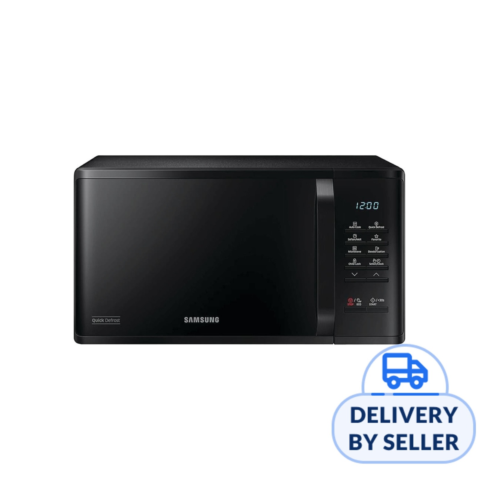 Samsung 23L Ceramic Inside Solo Microwave Oven MS23K3513AK/SP | NTUC FairPrice