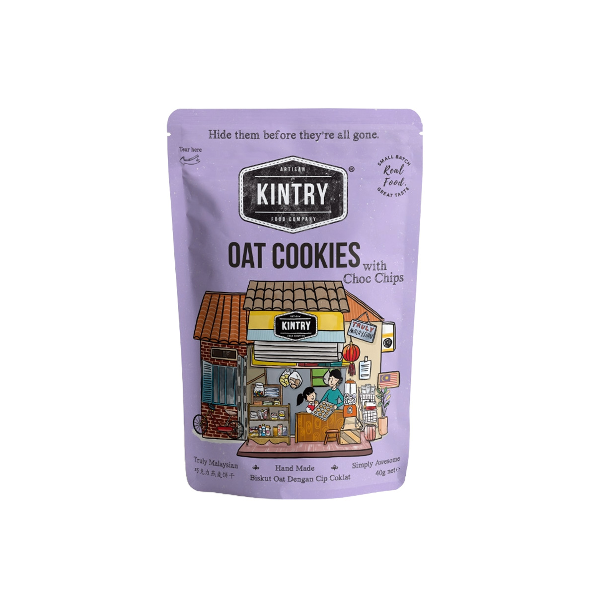 Kintry Oat Cookies With Choc Chips | NTUC FairPrice
