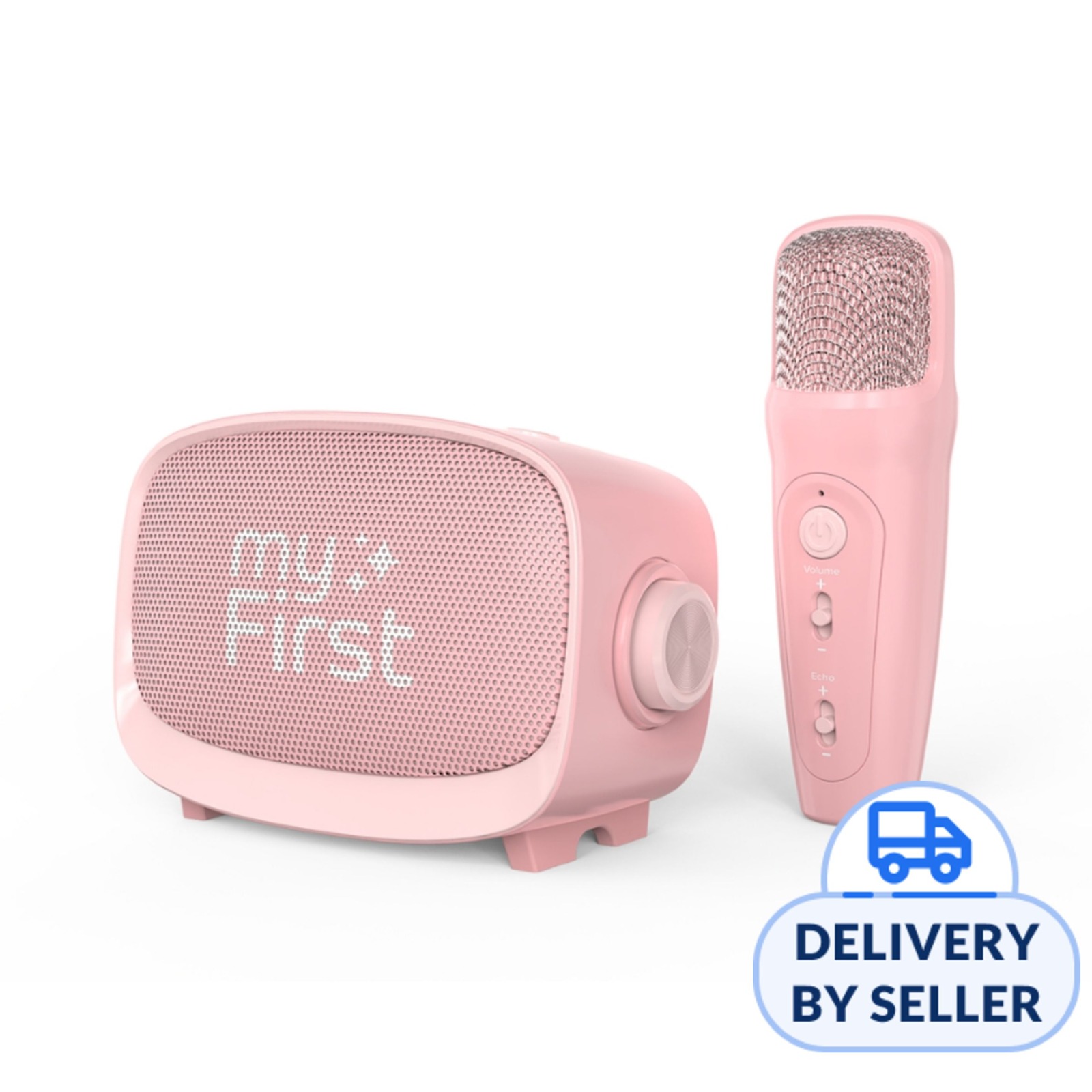 MyFirst Voice 2 Speaker, Pink | NTUC FairPrice